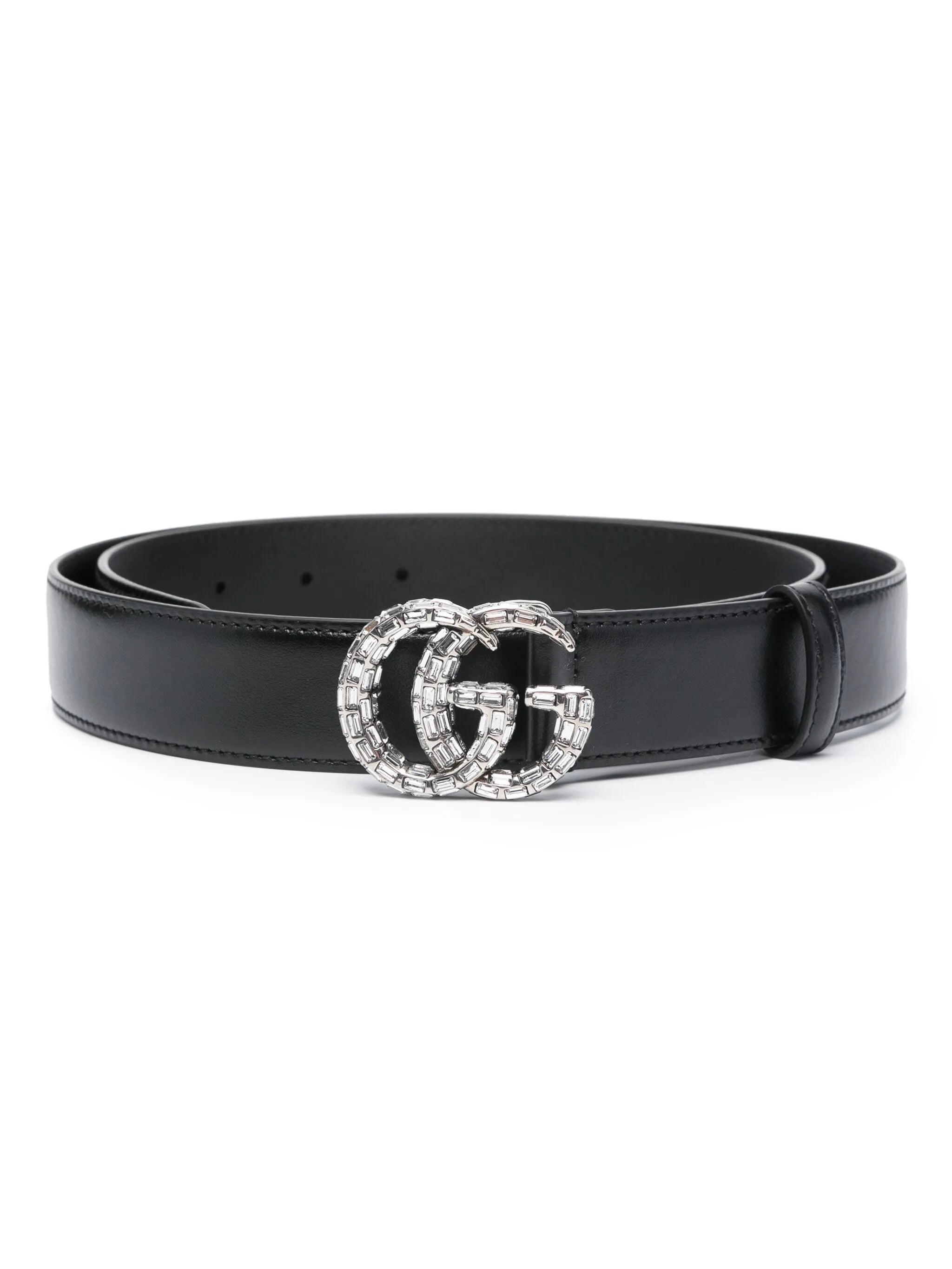 Gucci Double G Crystal-embellished Belt | Gucci Woman collection ...