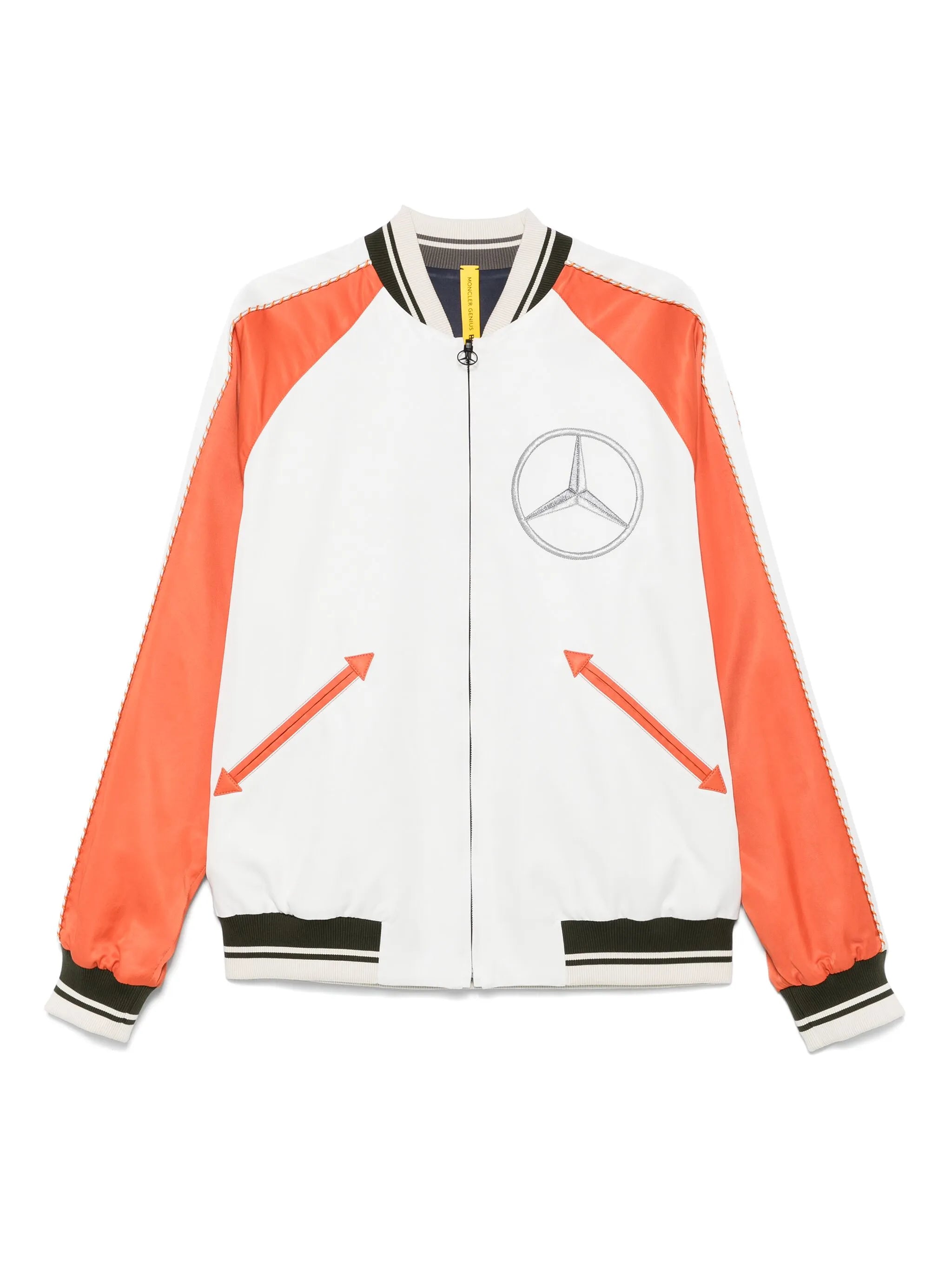 X Mercedes-Bens Logo-embroidered Bomber Jacket | Moncler Mercedes Benz ...