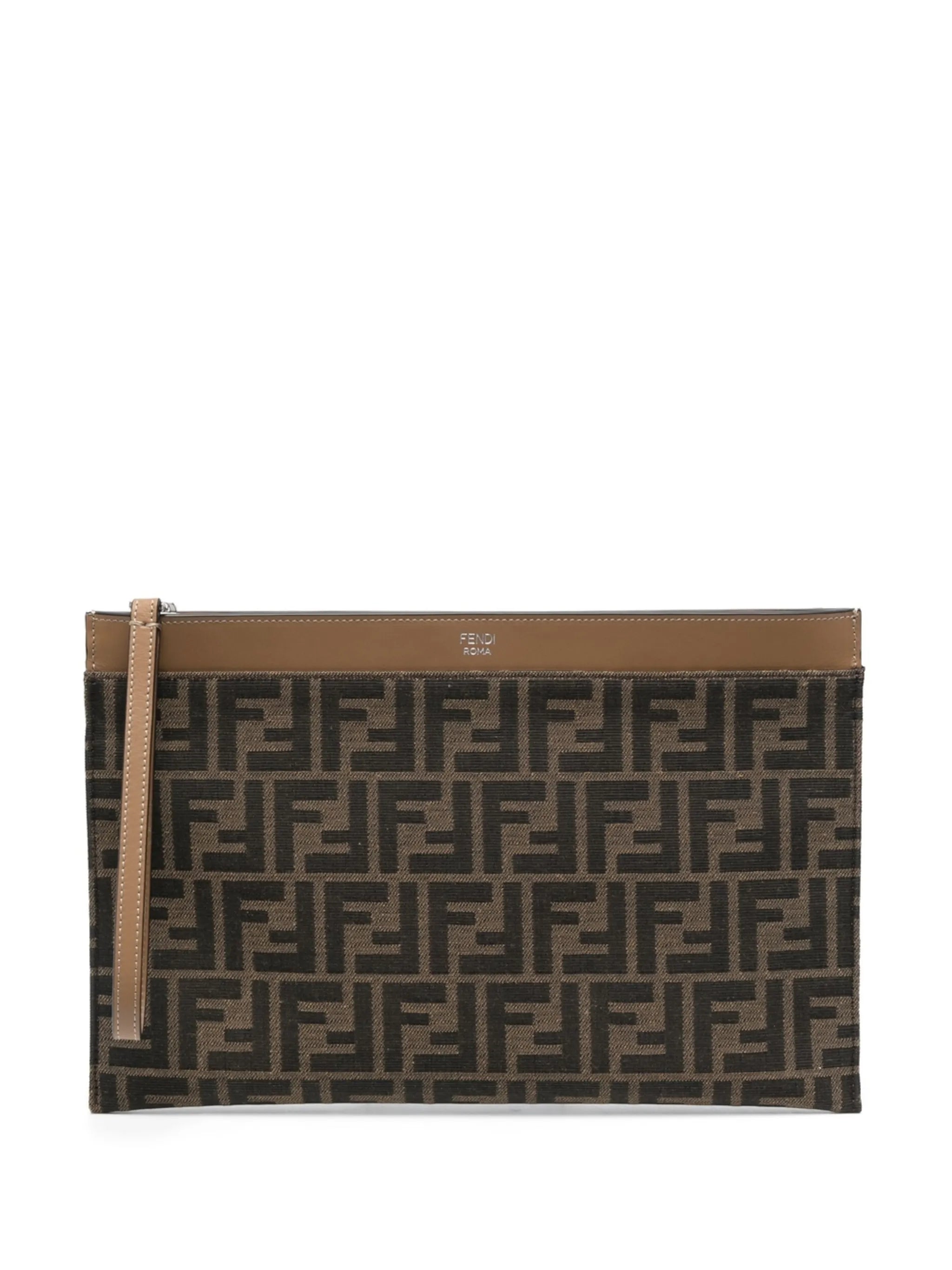 Fendi Monogram-pattern Clutch Bag | Fendi Man collection | ERALDO ...