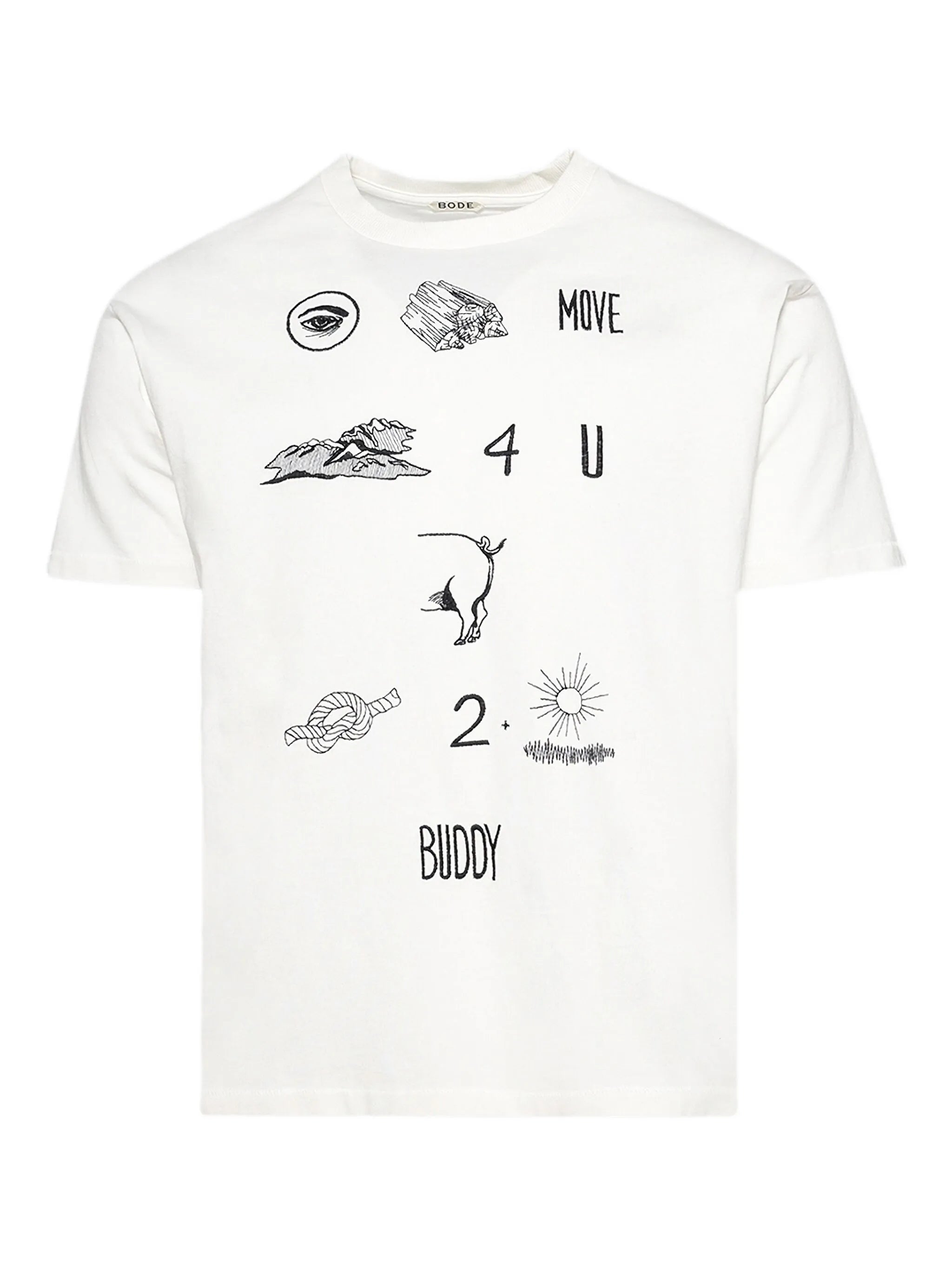 Rebus T-shirt | Bode Man collection | ERALDO Luxury Boutique