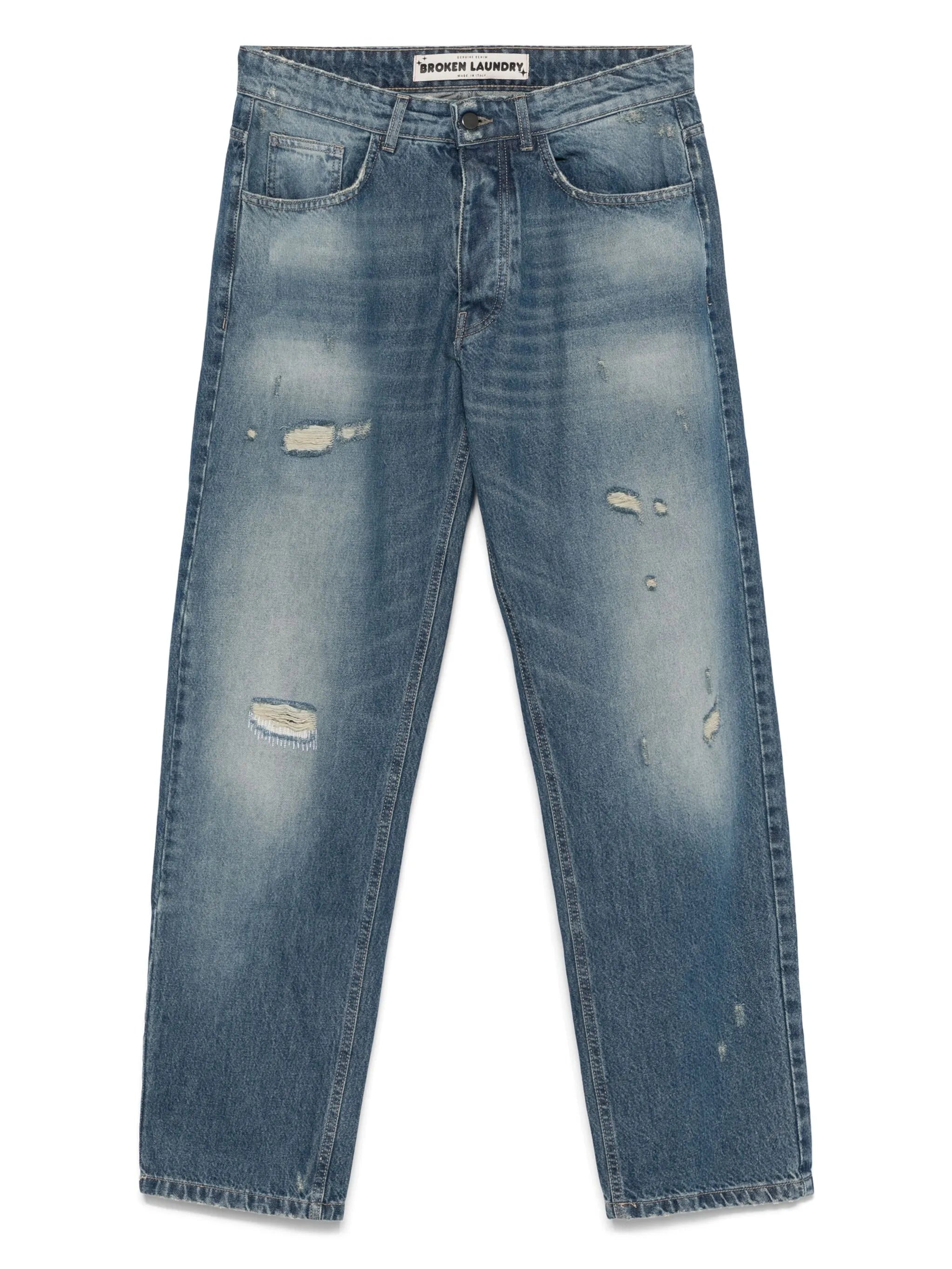 Broken Laundry Ripped-detailing Jeans | Broken Laundry Man collection ...