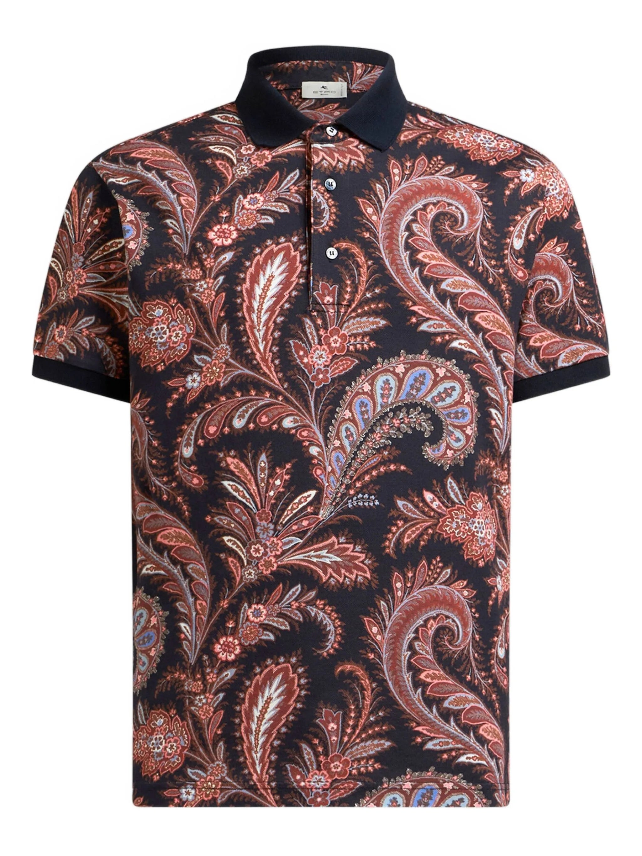 Etro Paisley-print Cotton Polo Shirt | Etro Man collection | ERALDO ...