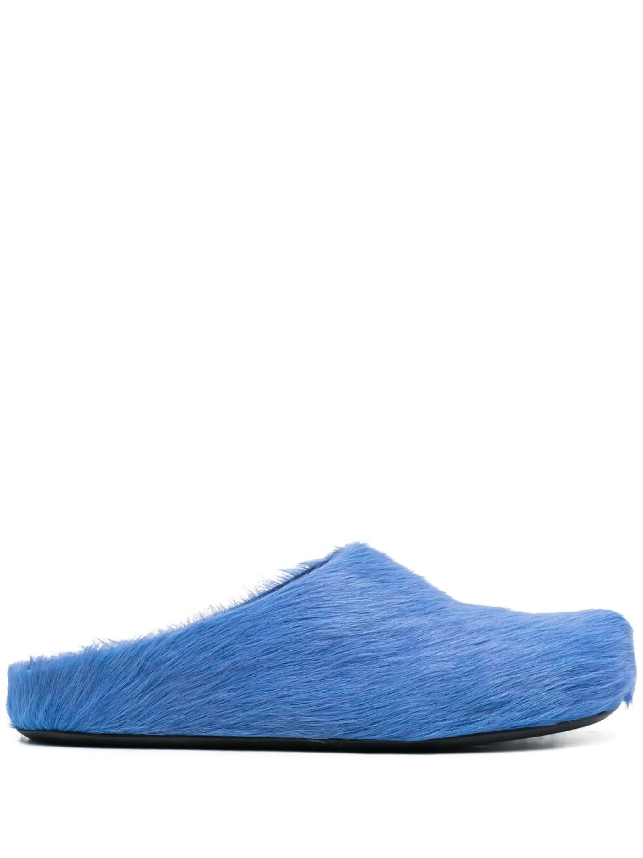 Marni Fussbet Sabot Calf-hair Slippers | Marni Man collection | ERALDO ...