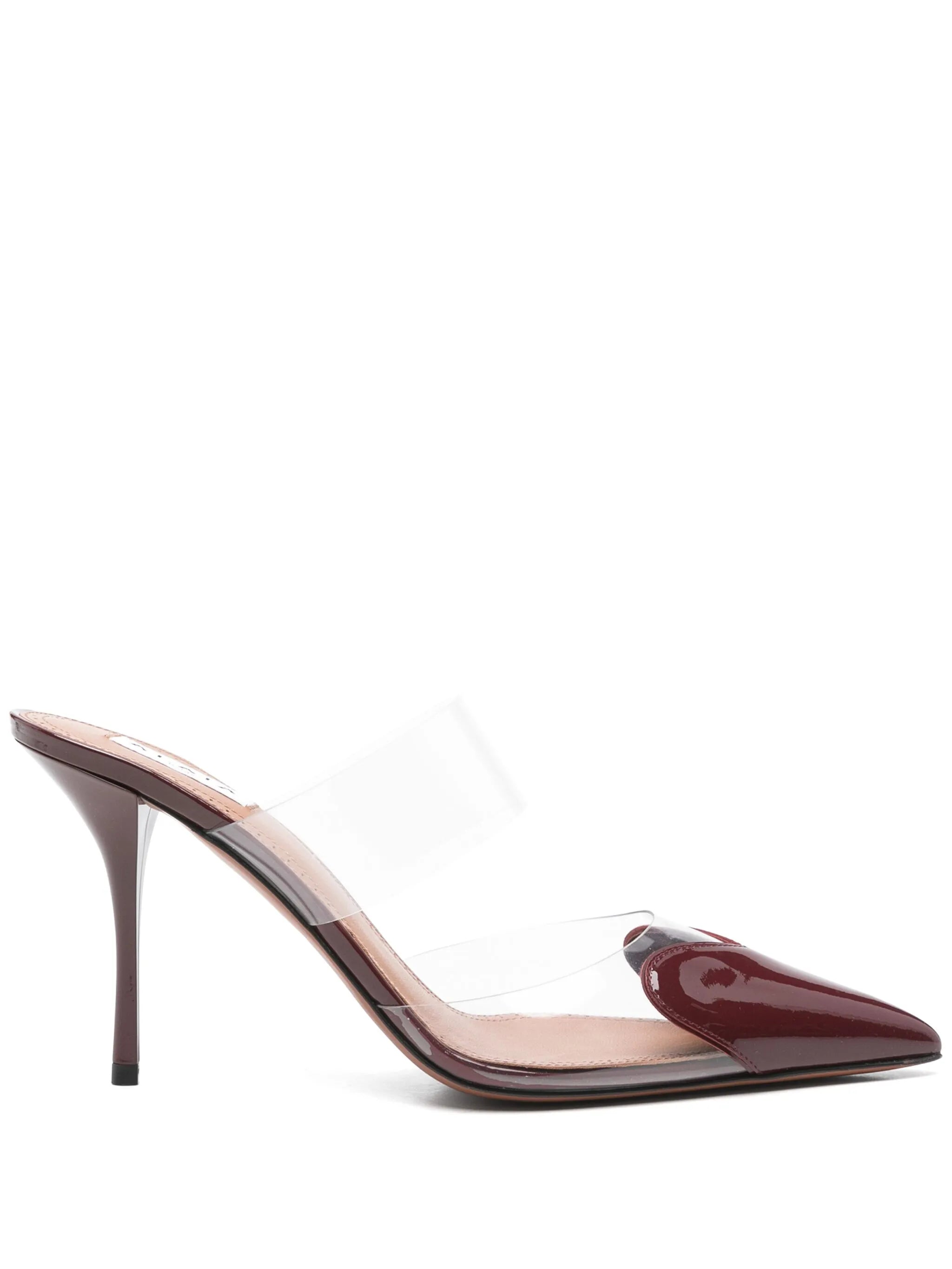 Alaïa 90mm Coeur Heeled Mules | Alaïa Woman collection | ERALDO Luxury ...
