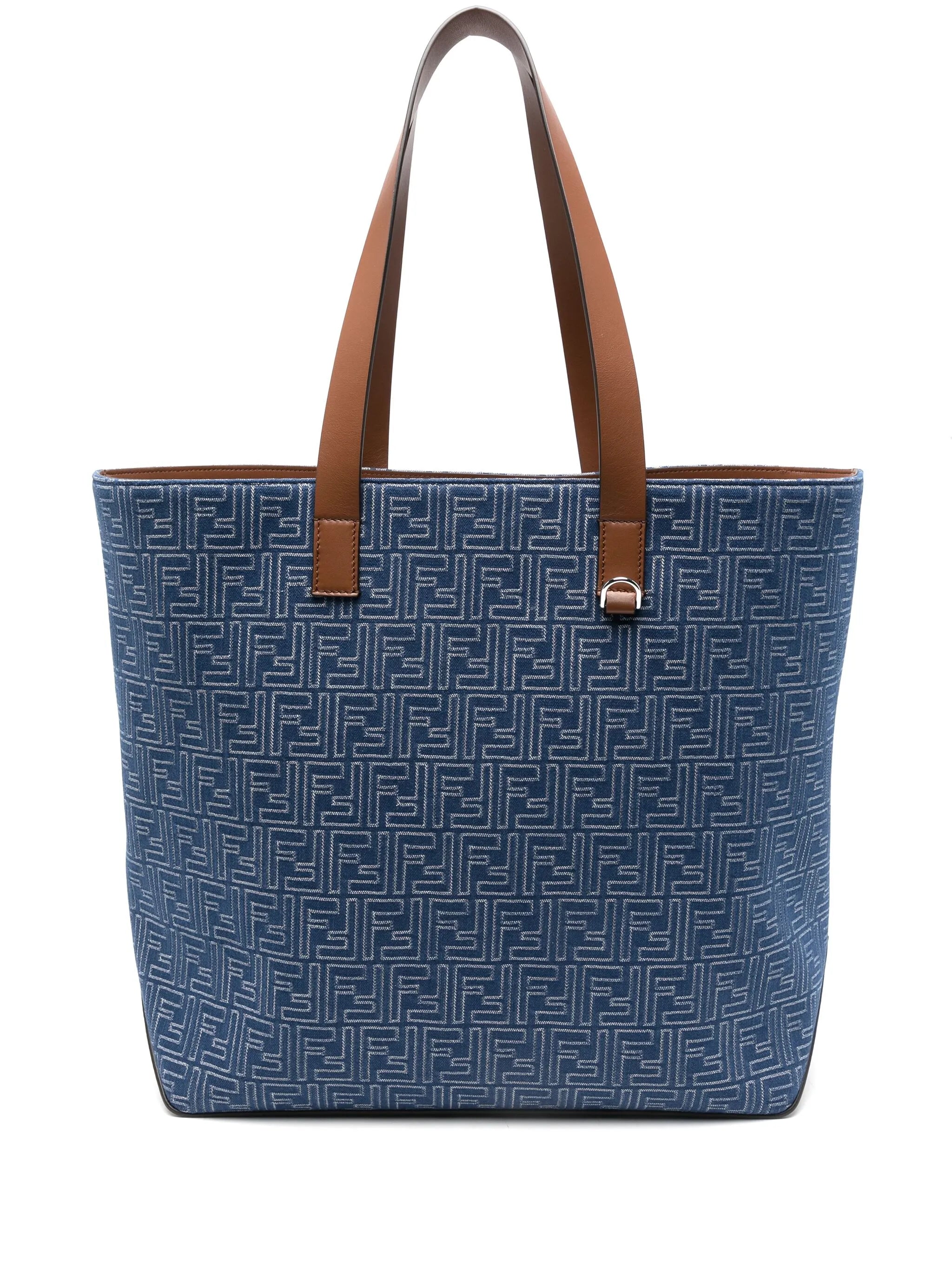 Fendi Medium FF Jacquard Shopping Bag | Fendi Man collection | ERALDO ...