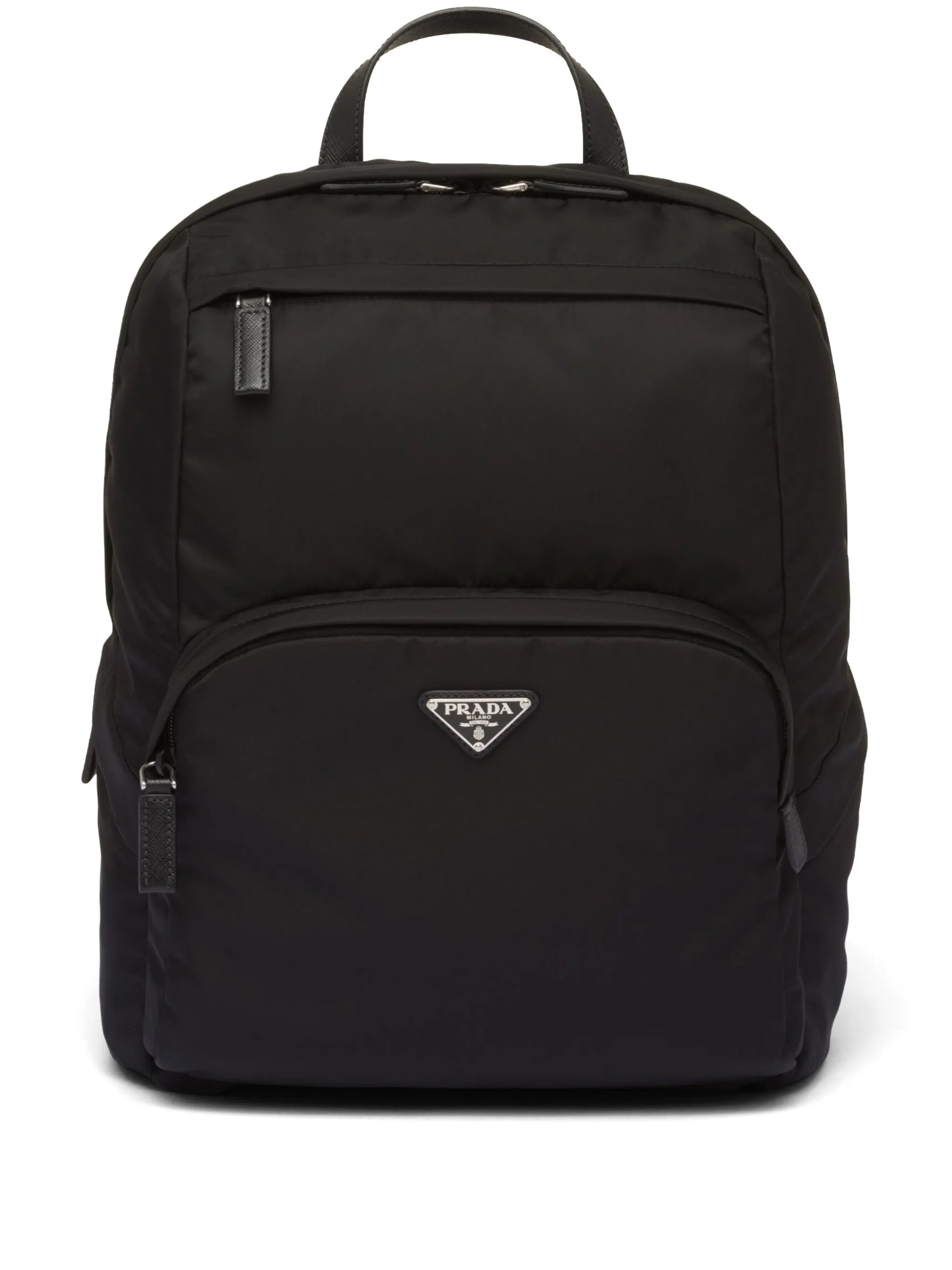 Prada Triangle-logo Zipped Backpack | Prada Man collection | ERALDO ...