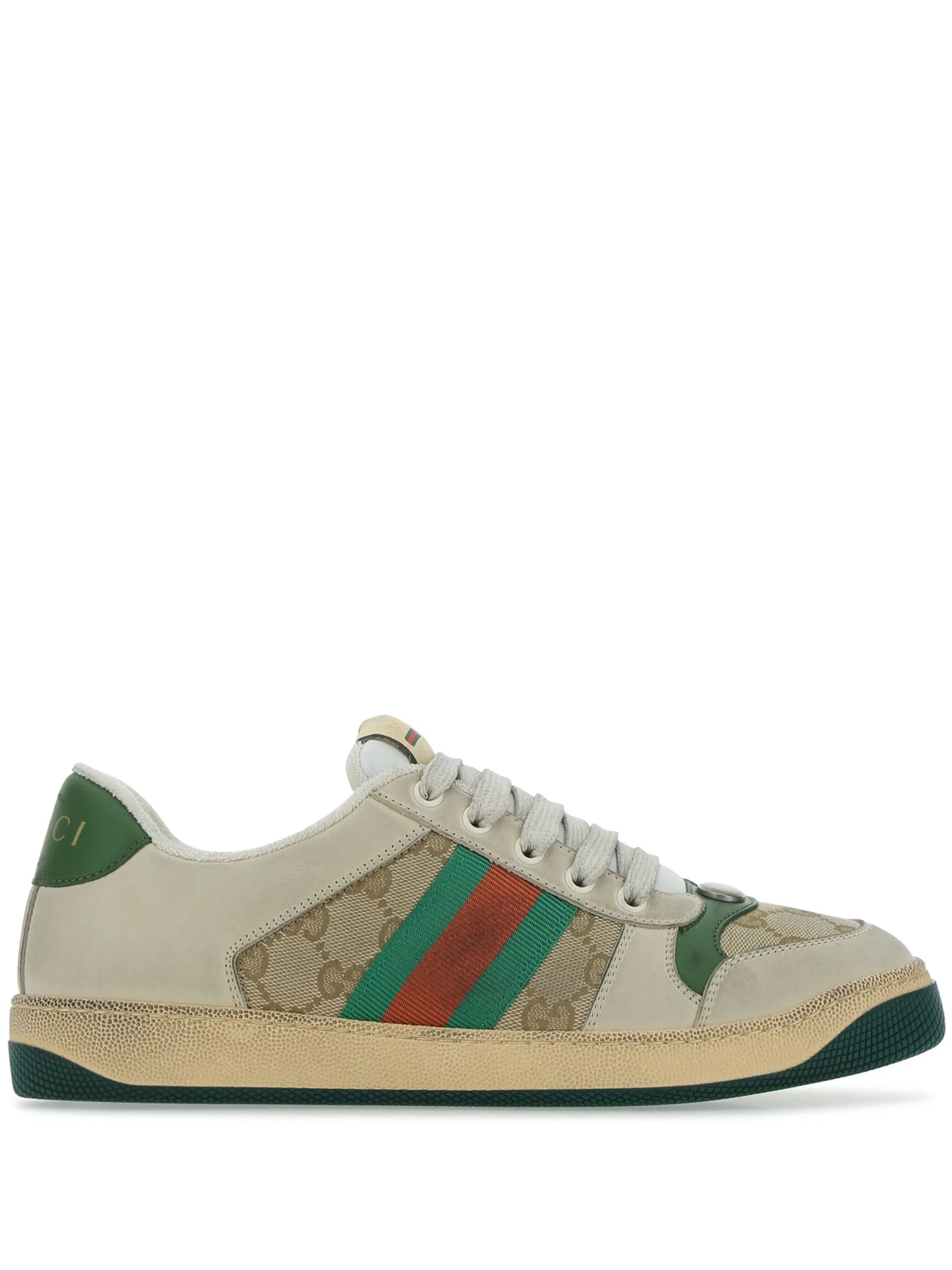 Gucci Screener Leather Sneakers | Gucci Man collection | ERALDO Luxury ...