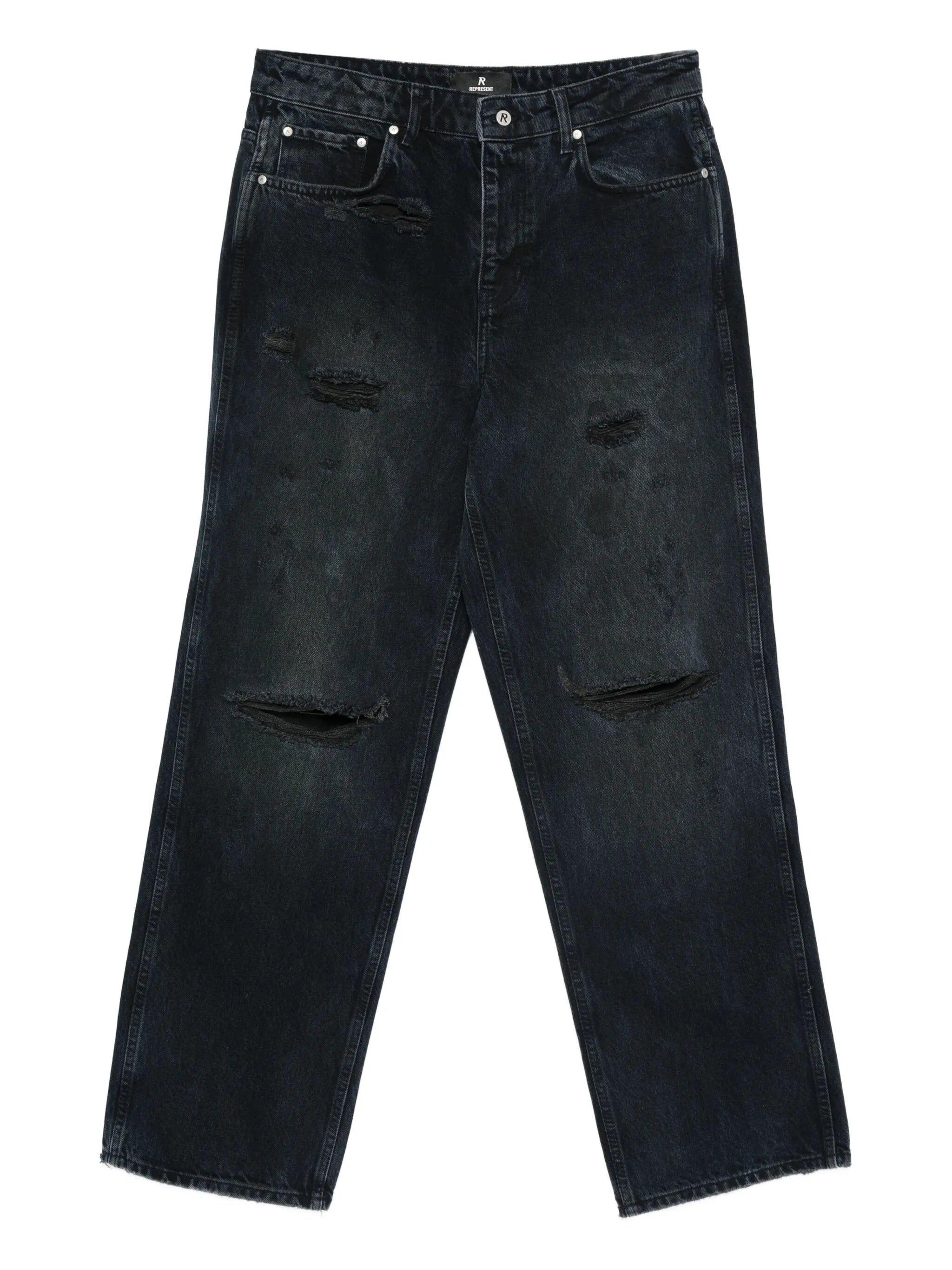 Represent Ripped-detail Jeans | Represent Man collection | ERALDO ...
