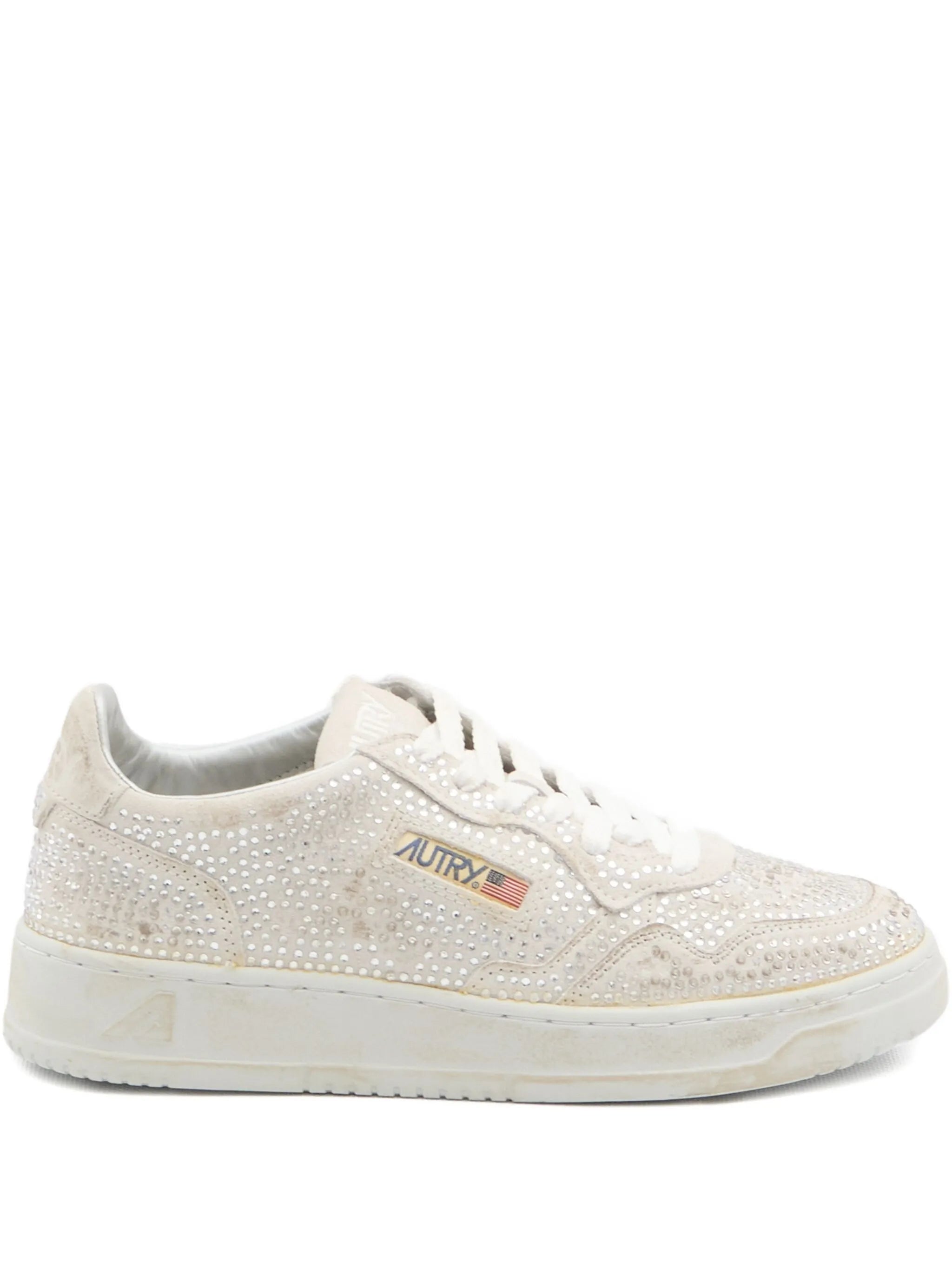 Autry Medalist Rhinestone Sneakers | Autry Woman collection | ERALDO ...