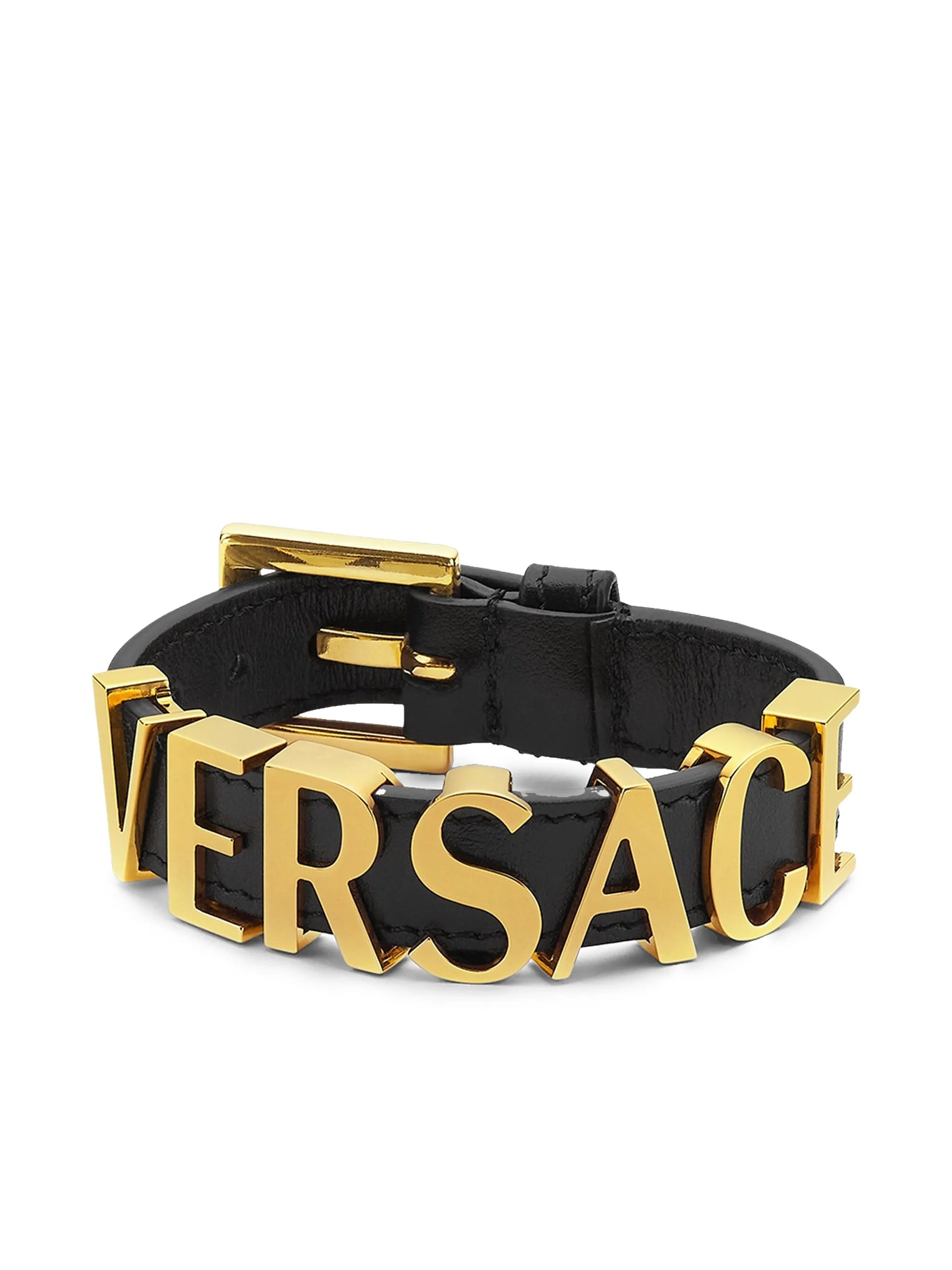 Versace Logo-lettering Bracelet | Versace Woman collection | ERALDO ...