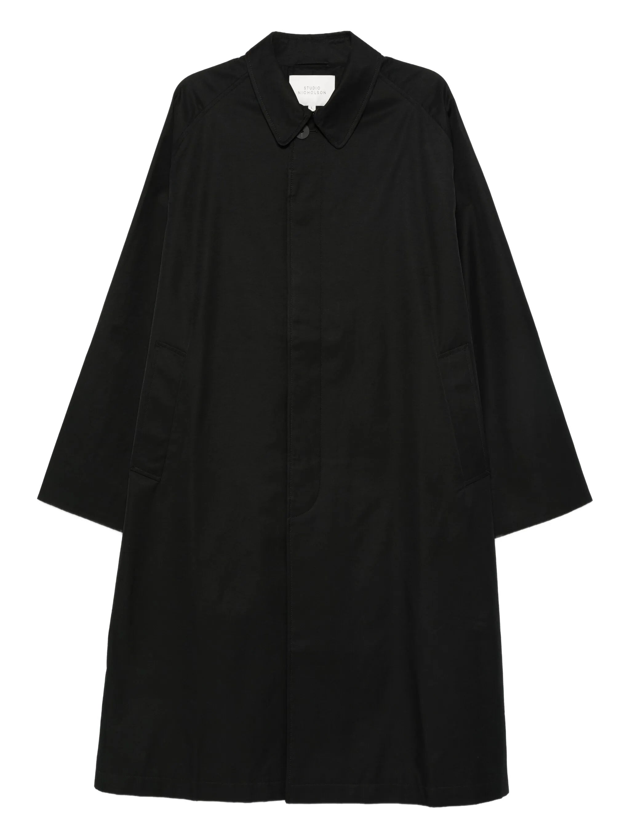 Studio Nicholson Crowe Buttoned Trench Coat | Studio Nicholson Man ...