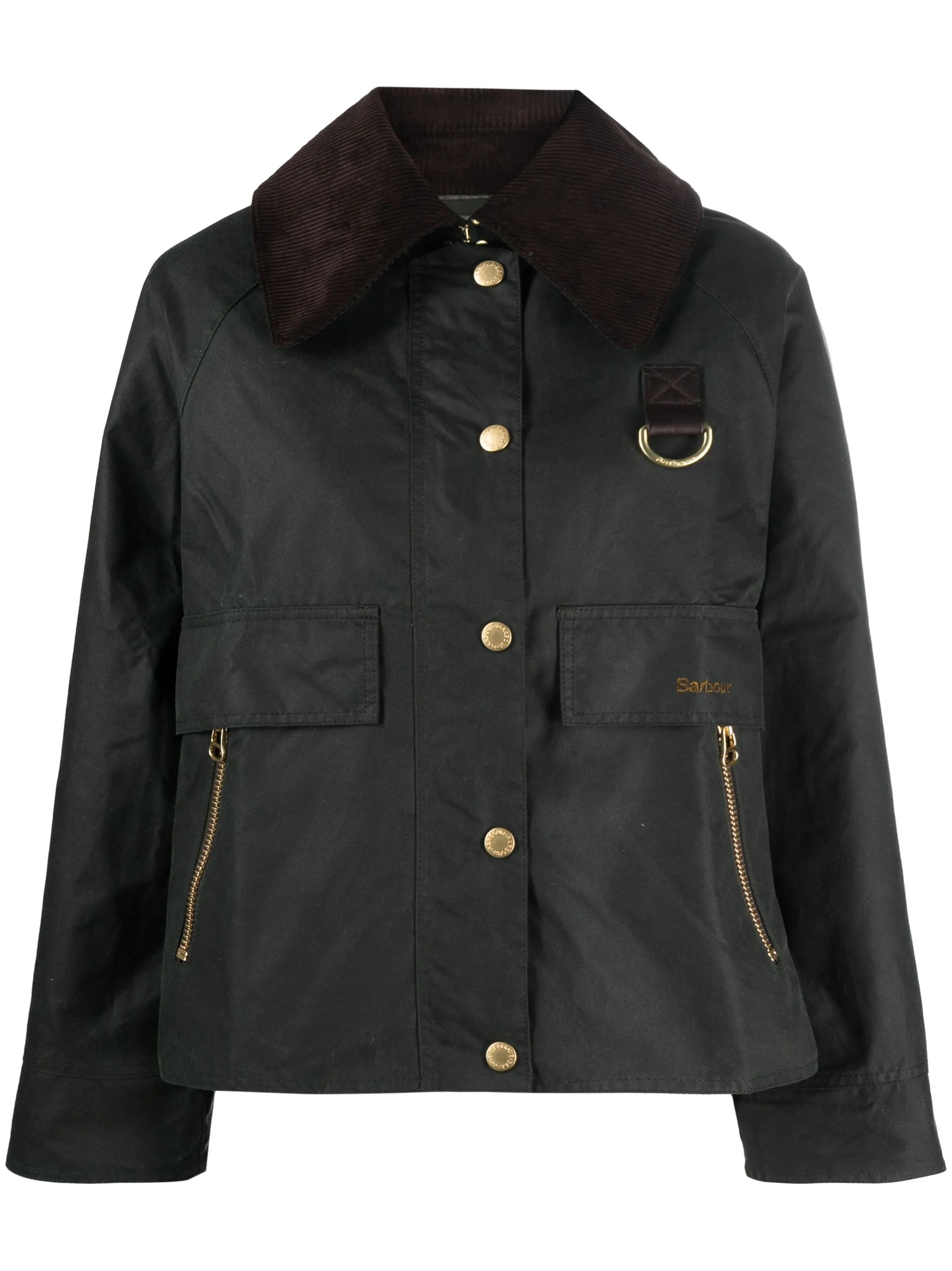 Barbour Logo-embroidered Oversized Jacket | Barbour Woman collection ...