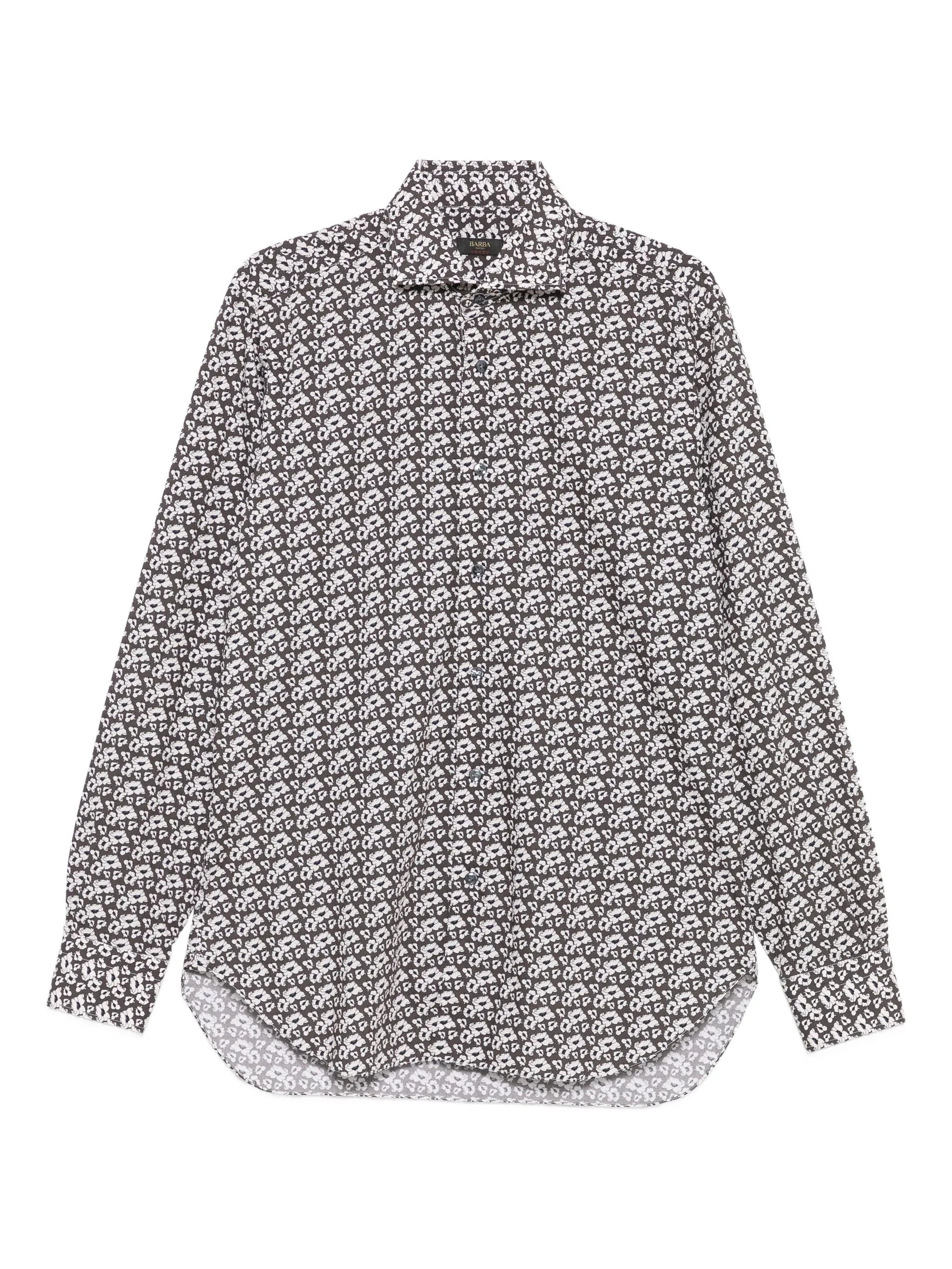 Barba Floral-print Shirt | Barba Man collection | ERALDO Luxury Boutique