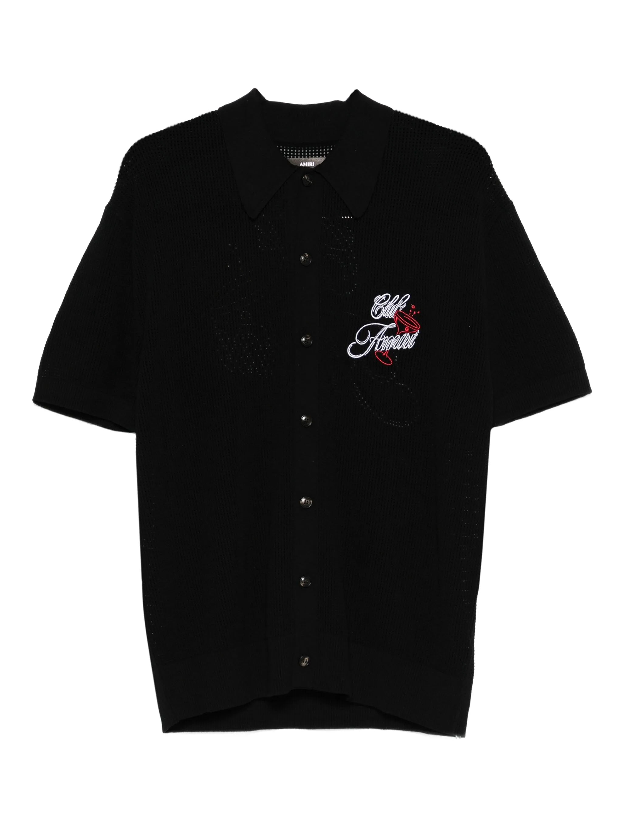 Amiri Embroidered Knit Top | Amiri Man collection | ERALDO Luxury Boutique