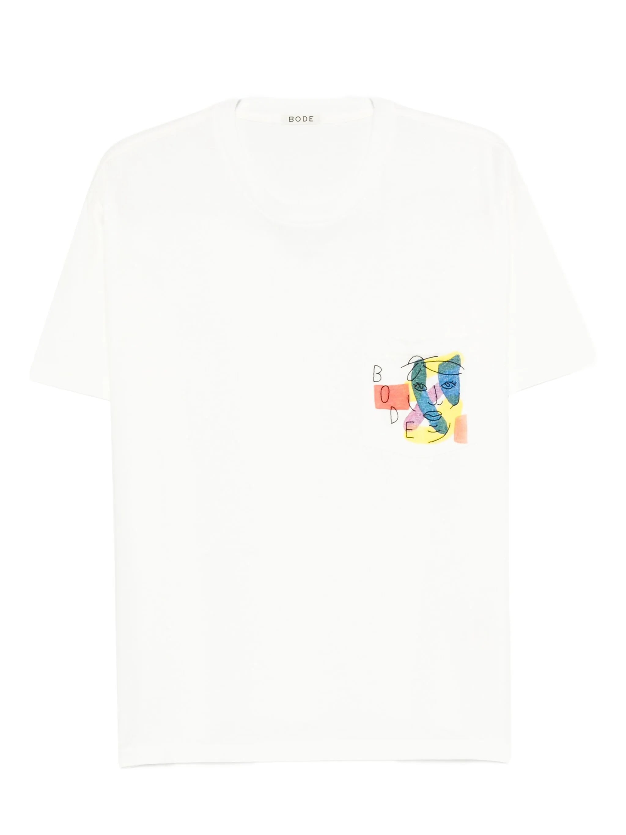 Bode Abstract-print Pocket T-shirt | Bode Man collection | ERALDO ...