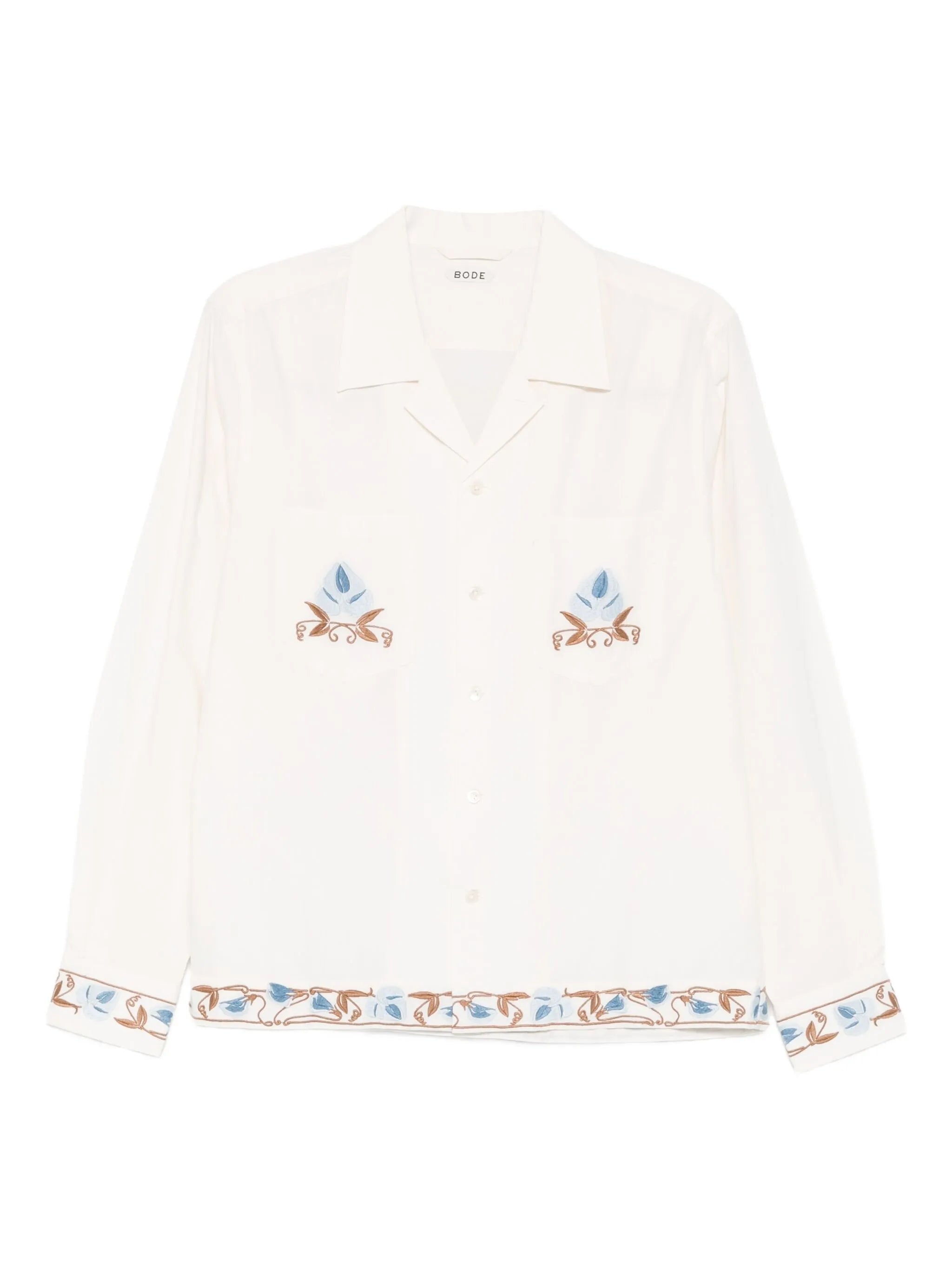 Bode Nouveau Vine Shirt | Bode Man collection | ERALDO Luxury Boutique