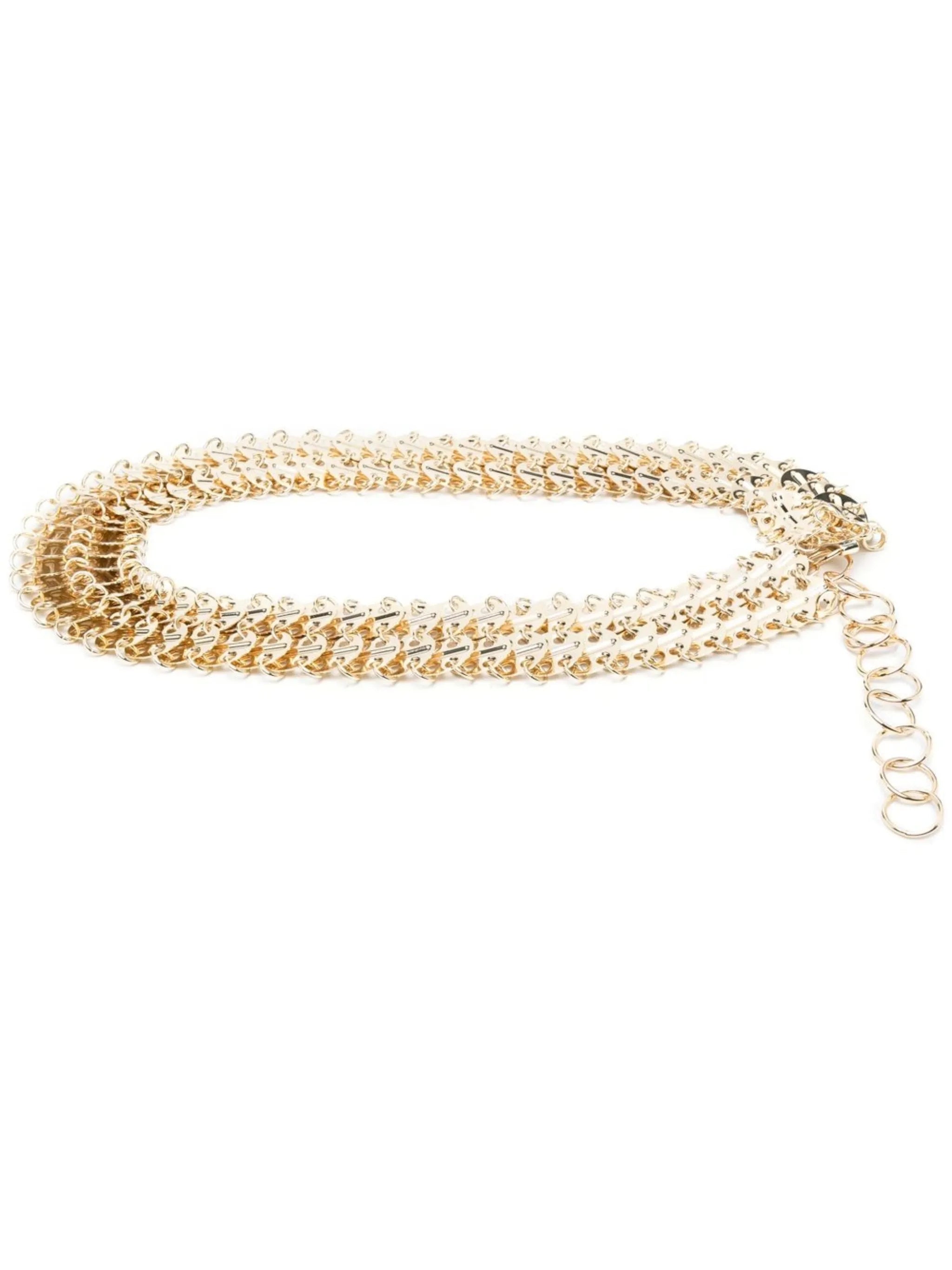 Rabanne Chain-link Clasp-fastening Belt | Rabanne Woman collection ...