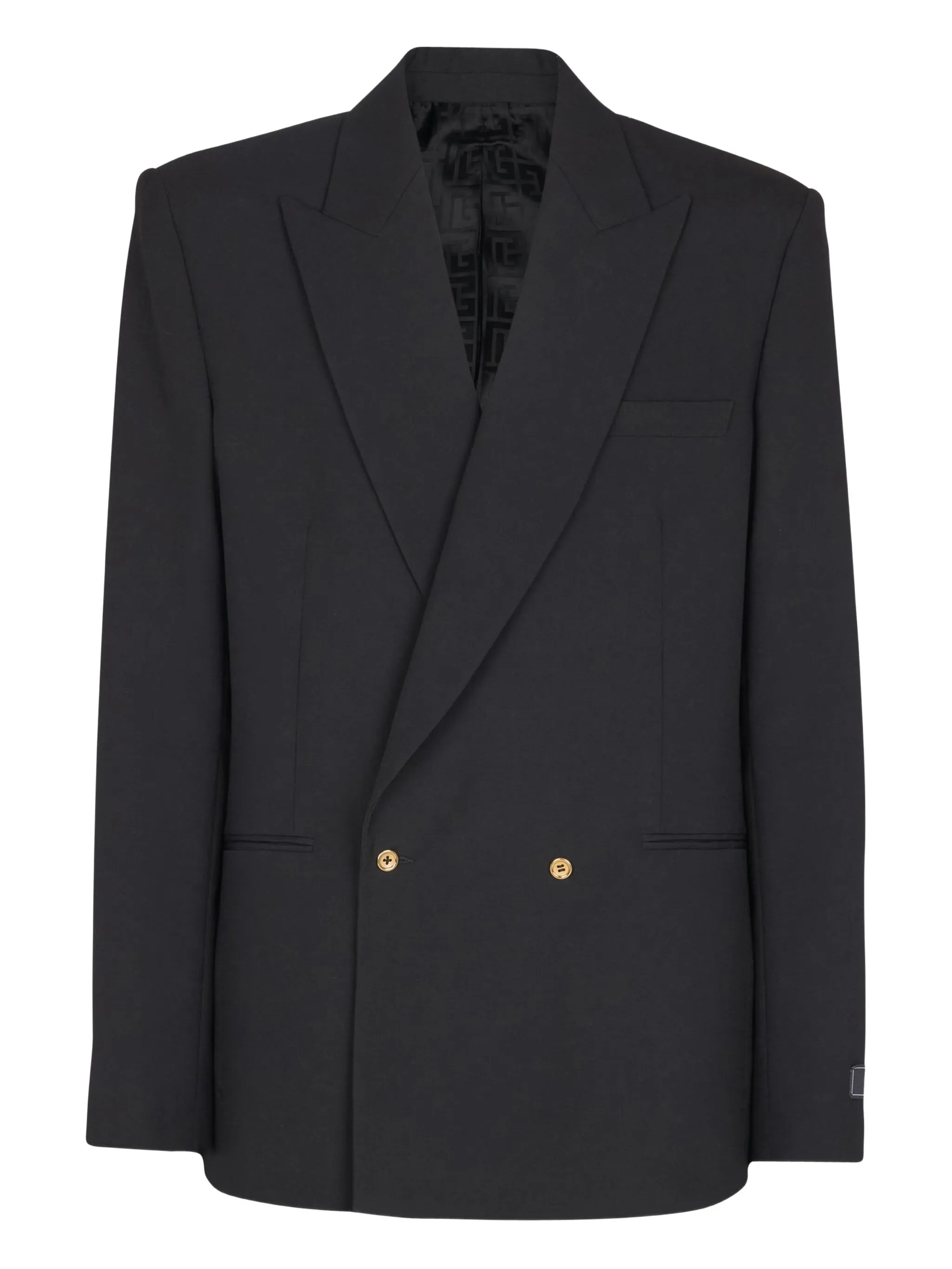 Balmain Double-breasted Wool Blazer | Balmain Man collection | ERALDO ...