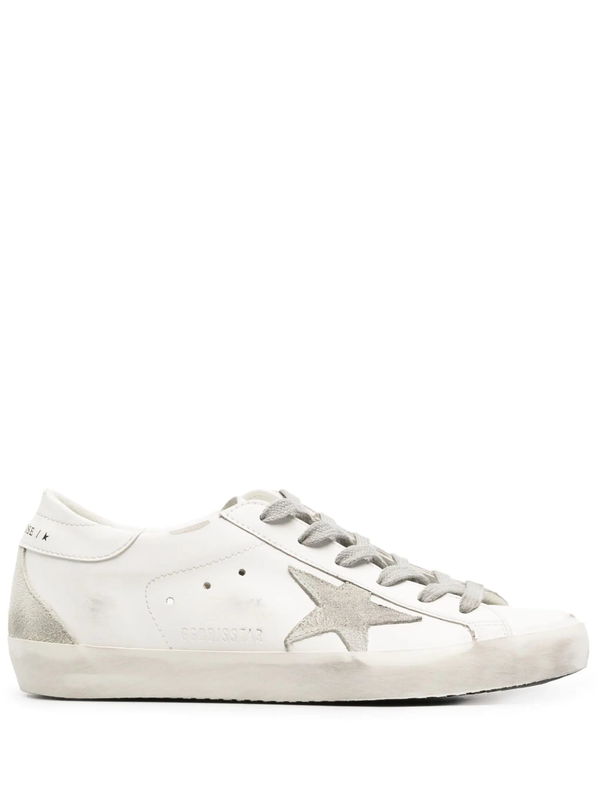 Golden Goose Super-Star Low-top Leather Sneakers | Golden Goose Woman ...
