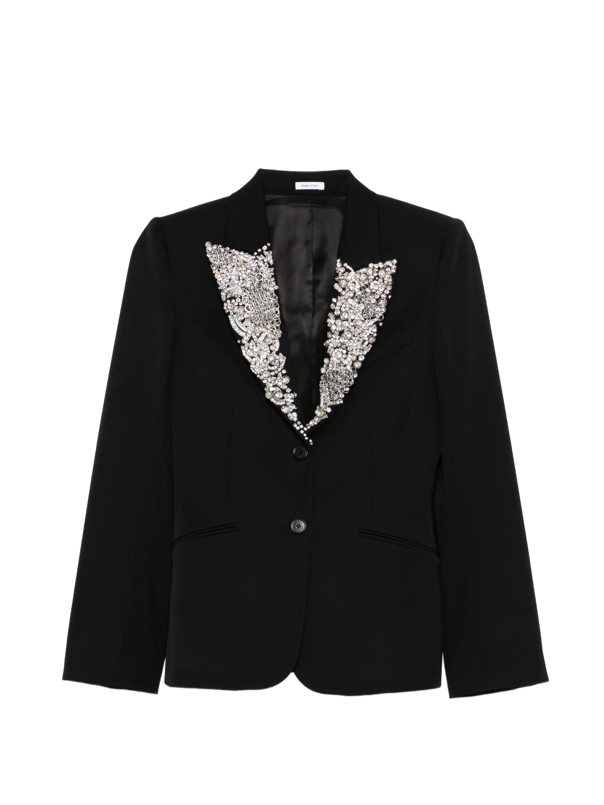 Alexander Mcqueen Embellished-lapel Blazer | Alexander Mcqueen Woman ...