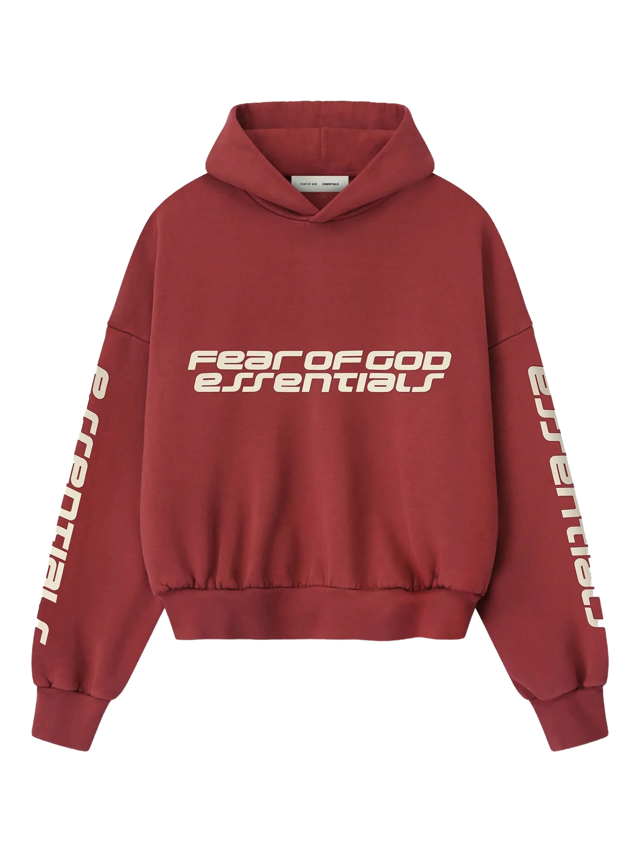 Fear Of God Essentials Logo Hoodie | Fear Of God Essentials Man ...