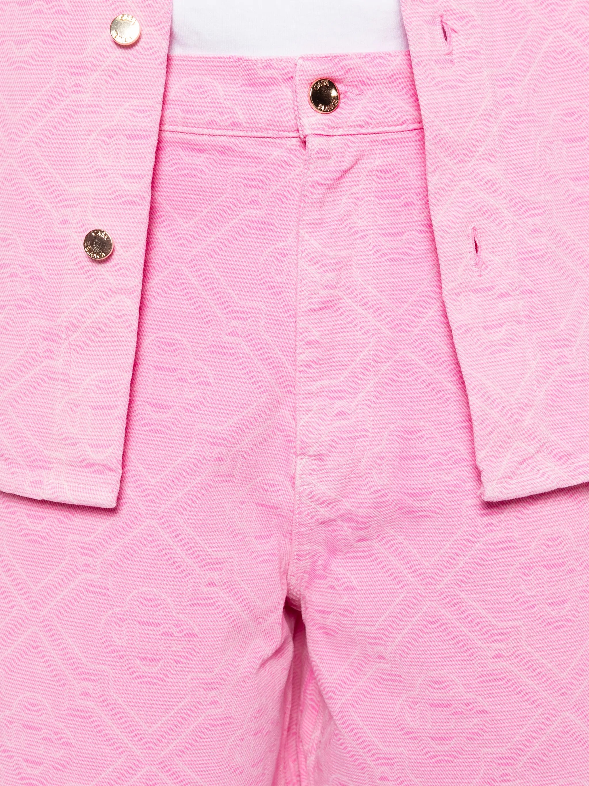 Casablanca Logo-pattern Denim Shorts | Casablanca Man collection ...