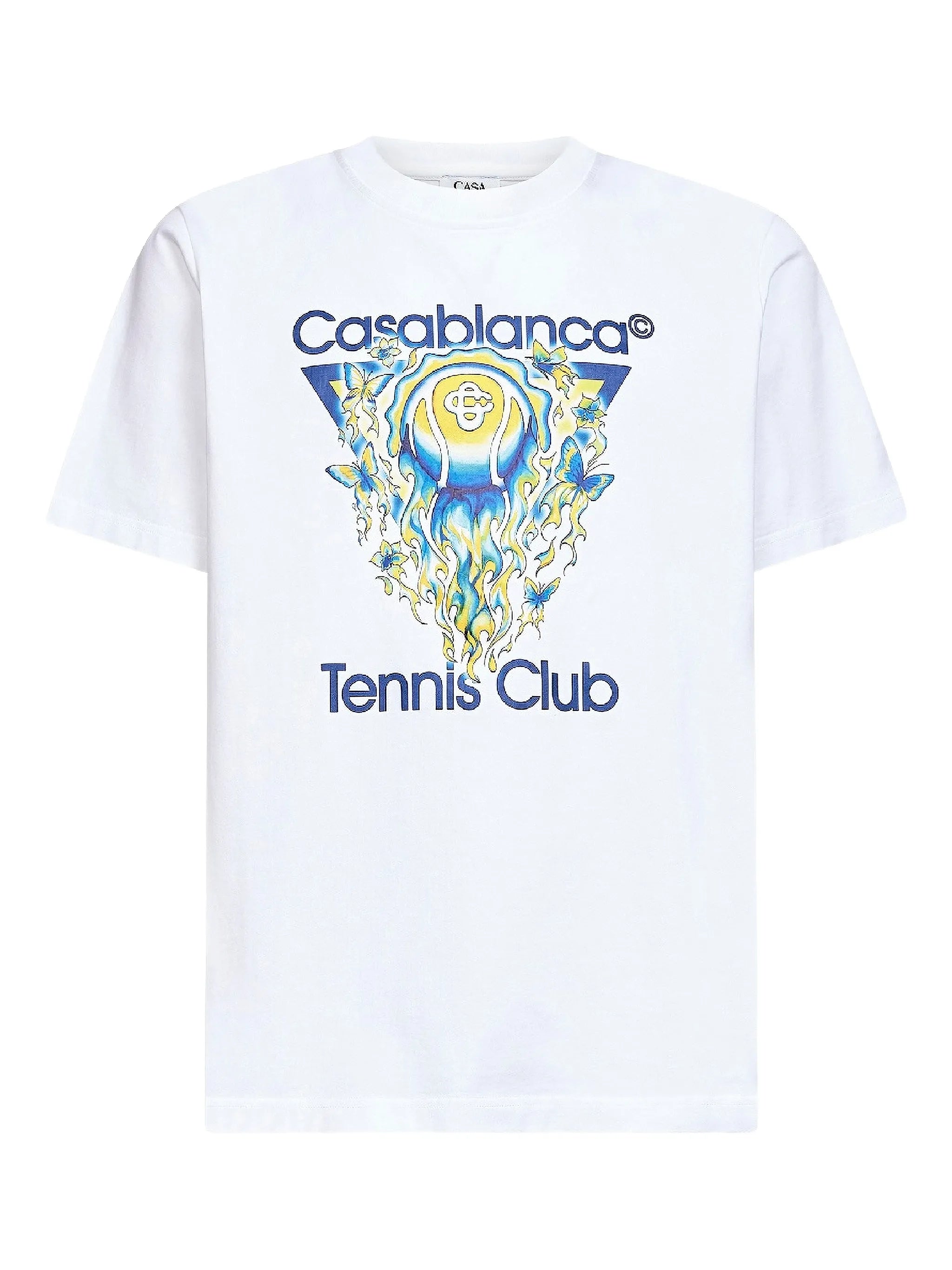 Casablanca Tennis Club Graphic-print T-shirt | Casablanca Man ...