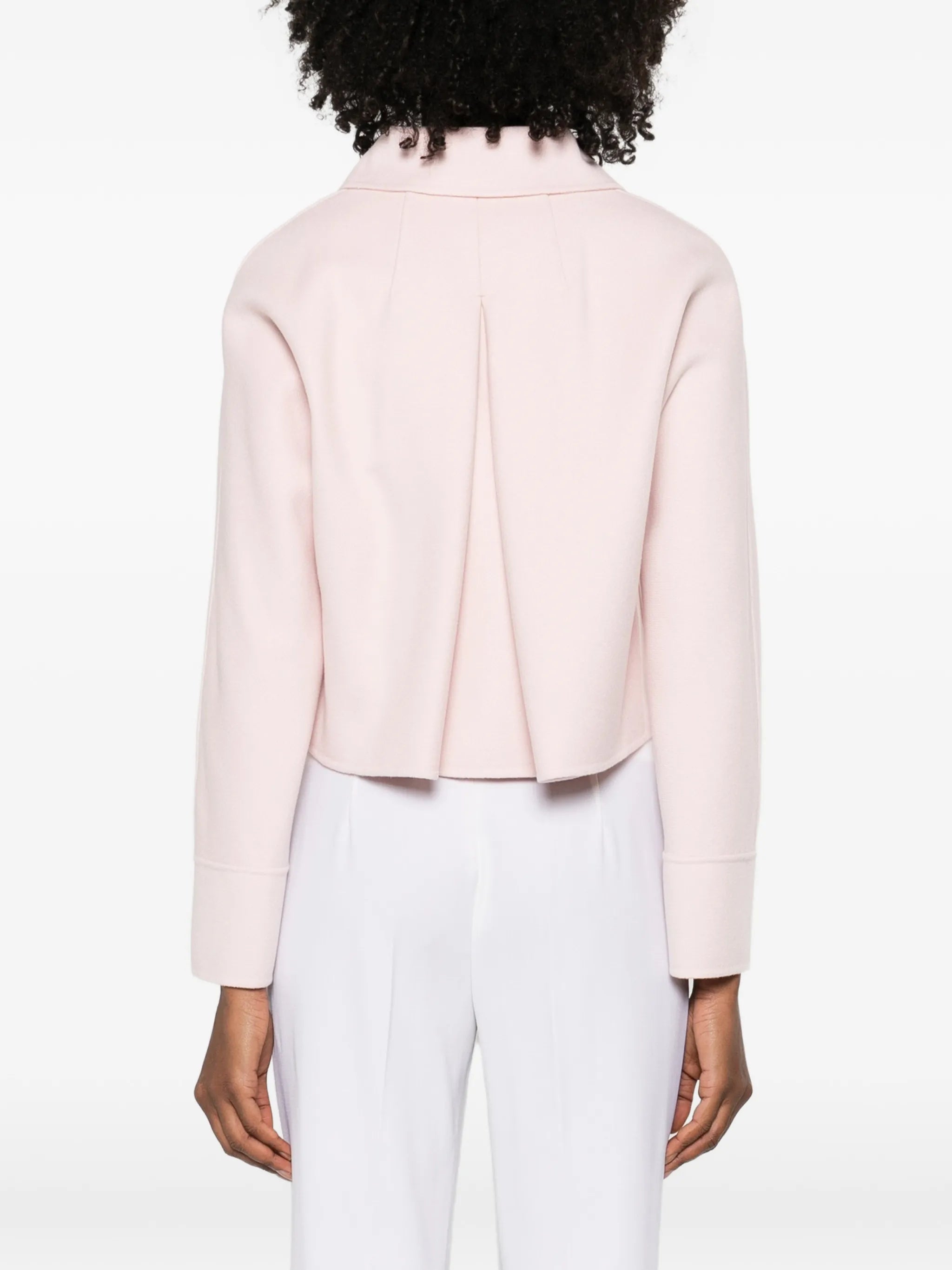 Max Mara Studio Collared Patch-pocket Jacket | Max Mara Studio ...