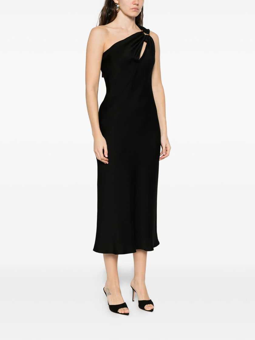 Max Mara Studio One-shoulder Draped Maxi Dress | Max Mara Studio ...