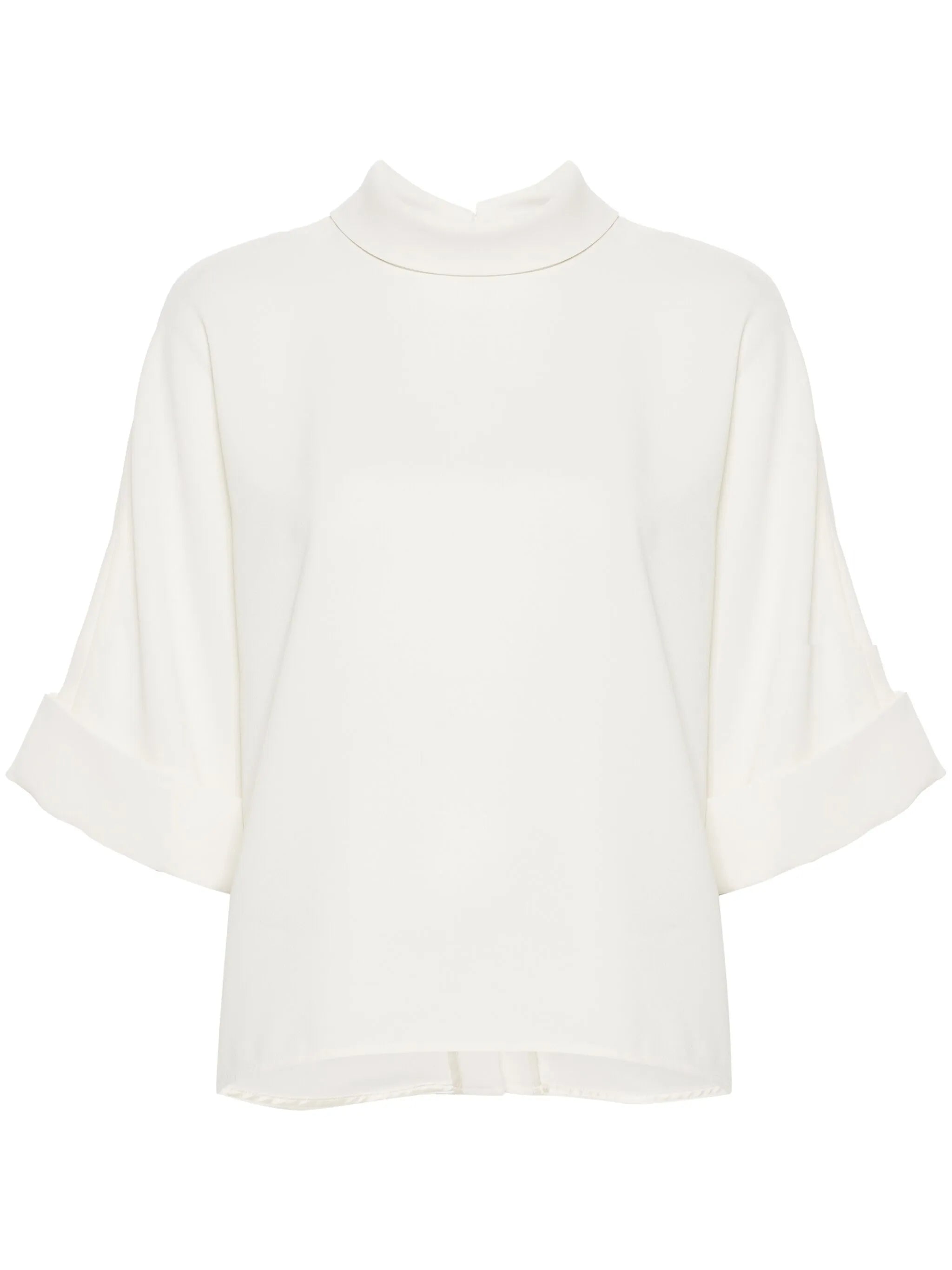 Mark Kenly Domino Tan Bailee Crepe Blouse | Mark Kenly Domino Tan Woman ...