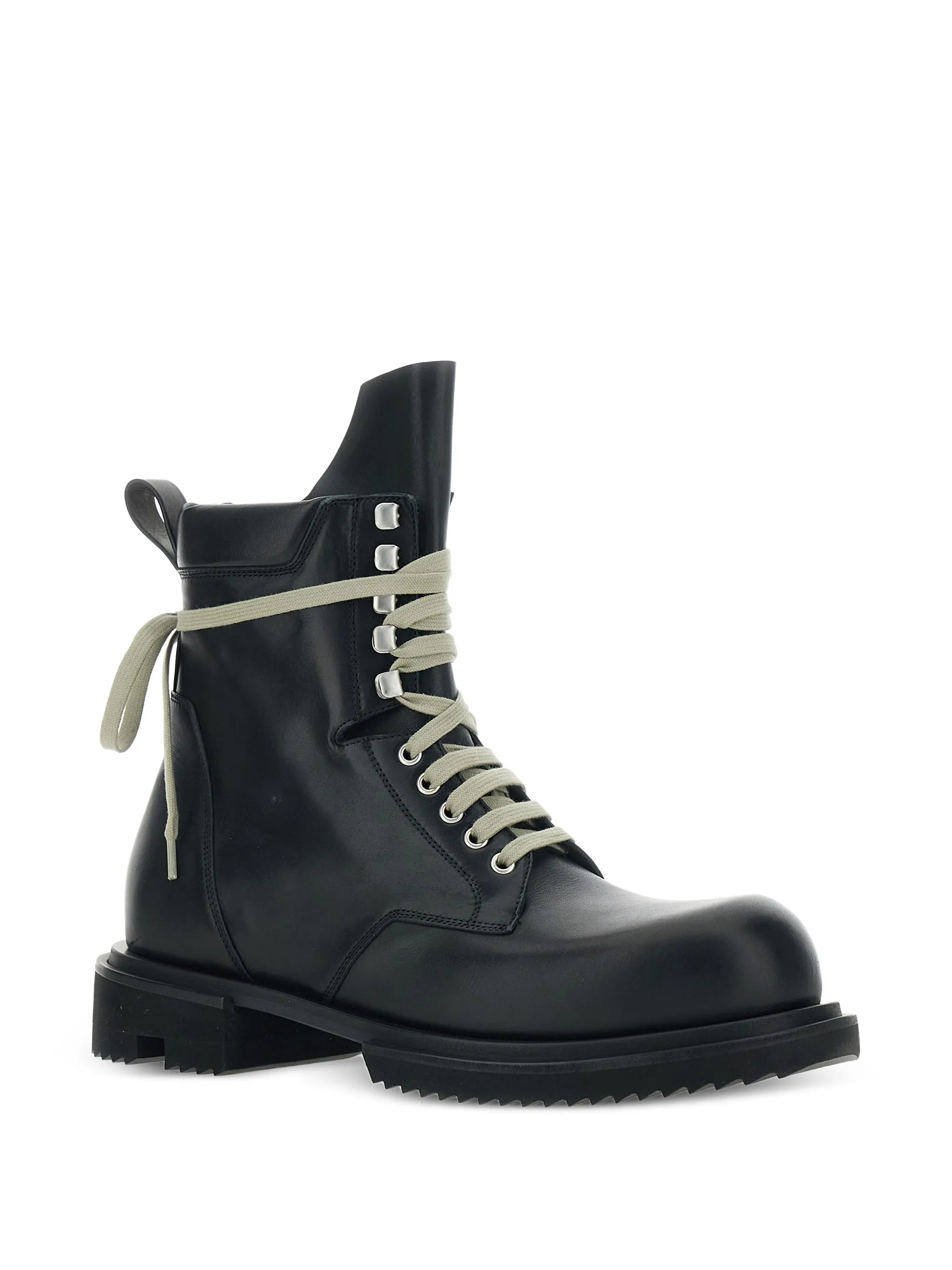 Rick Owens Low Army Lace-up Lug-sole Boots | Rick Owens Man collection ...