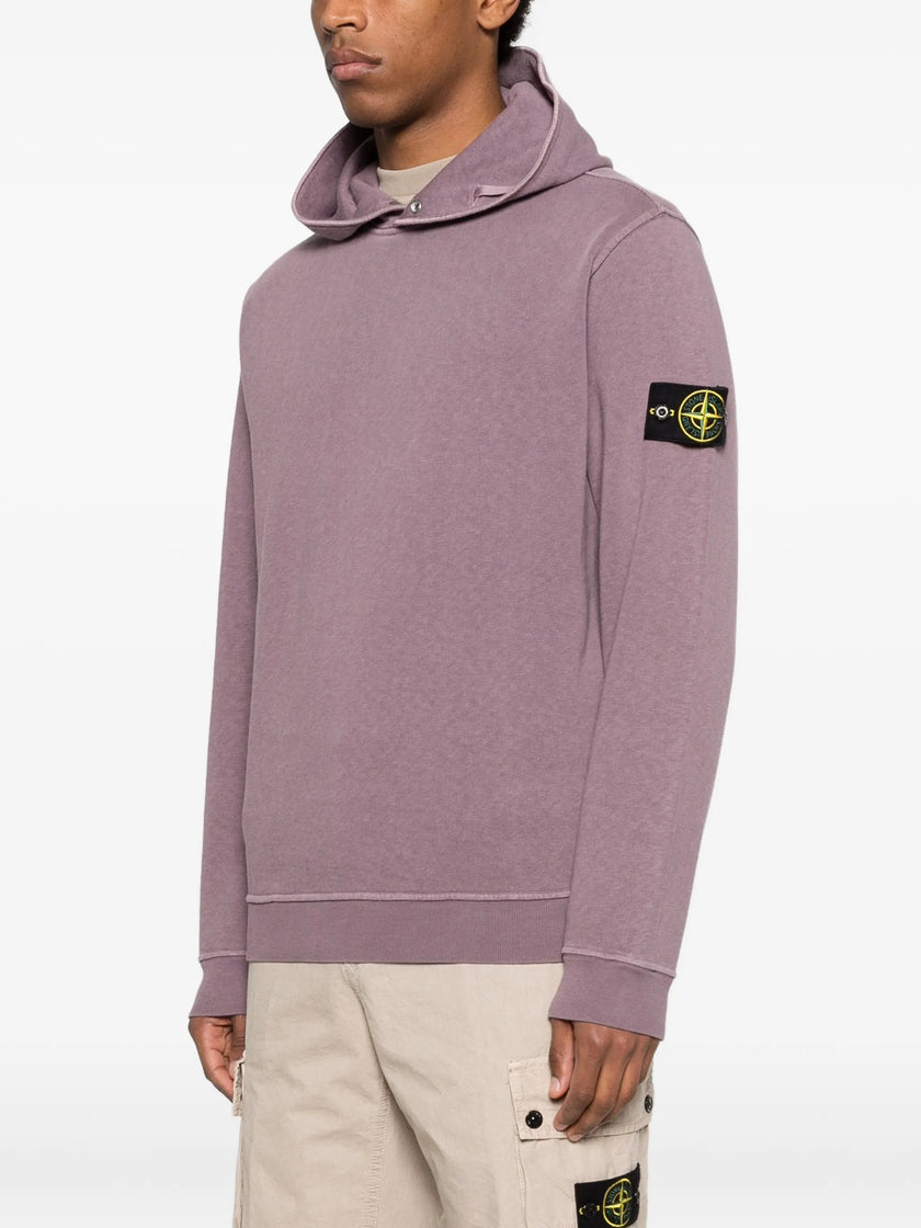 Stone Island Logo-patch Hoodie | Stone Island collezione Uomo | ERALDO ...
