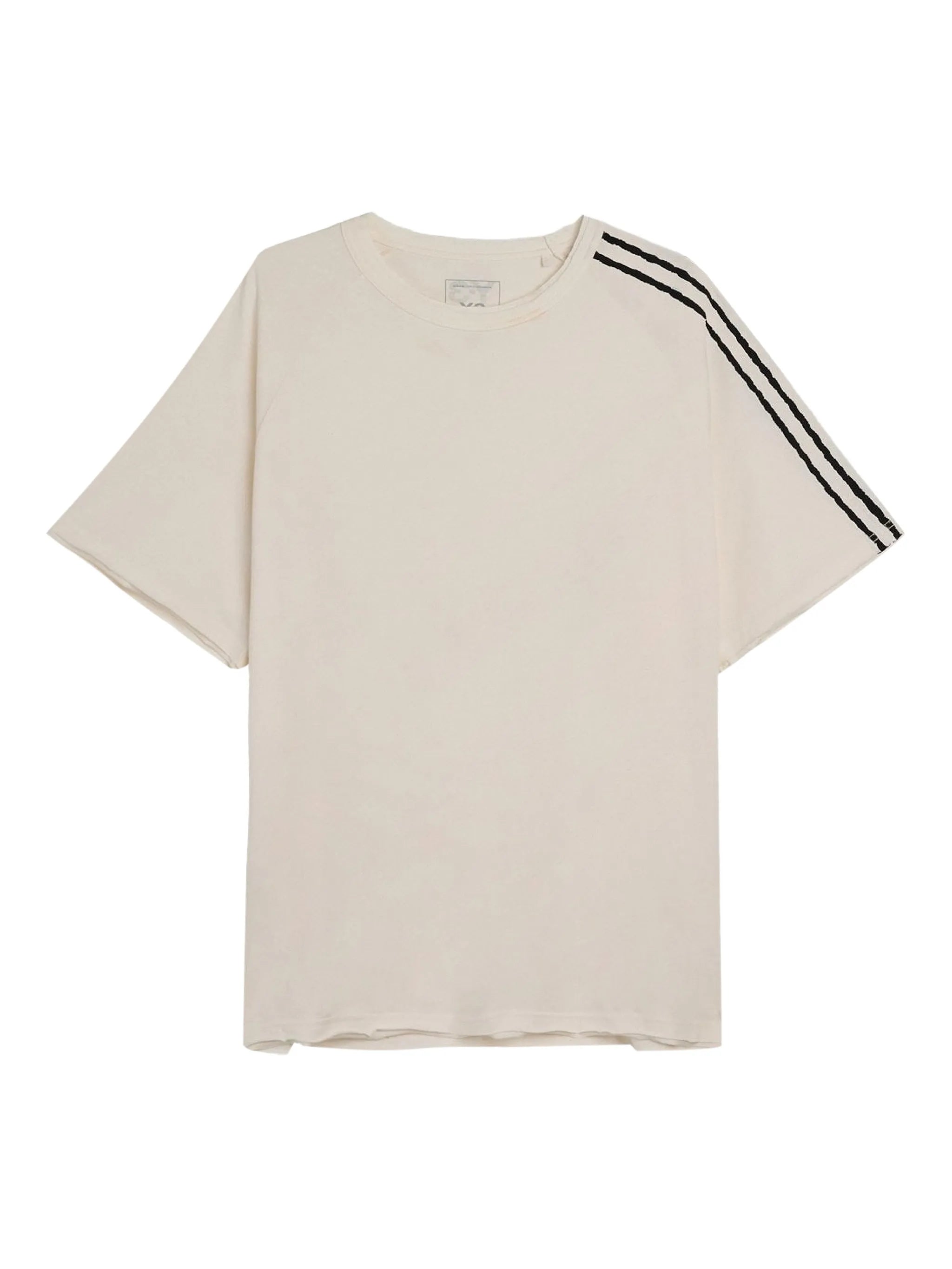 Y-3 Raw-edge 3-stripes T-shirt | Y-3 Man collection | ERALDO Luxury ...