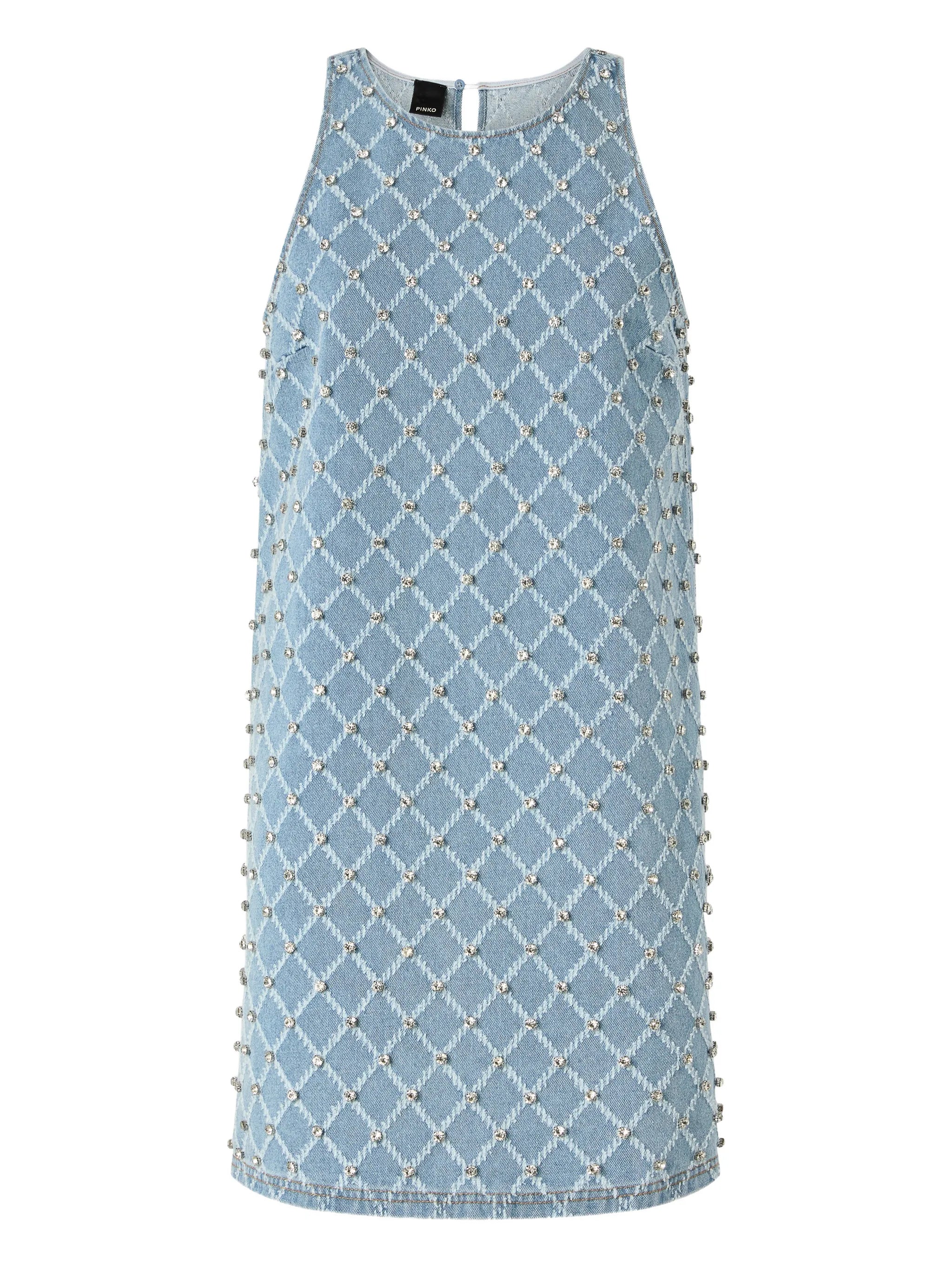 Pinko Rhinestone-embellished Mini Dress | Pinko Woman collection ...