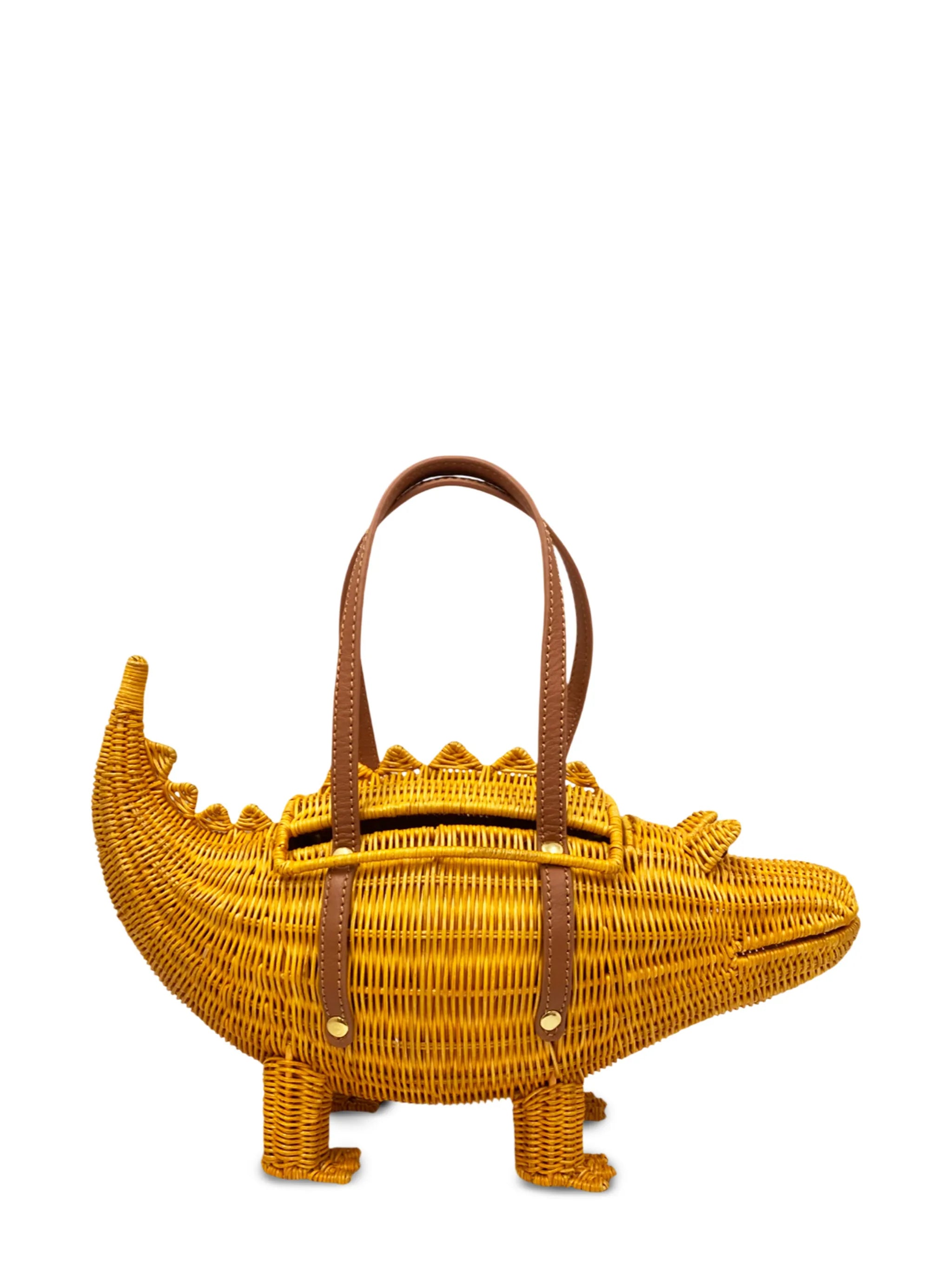 Serpui Crocodile Handle Satchel | Serpui Woman collection | ERALDO ...