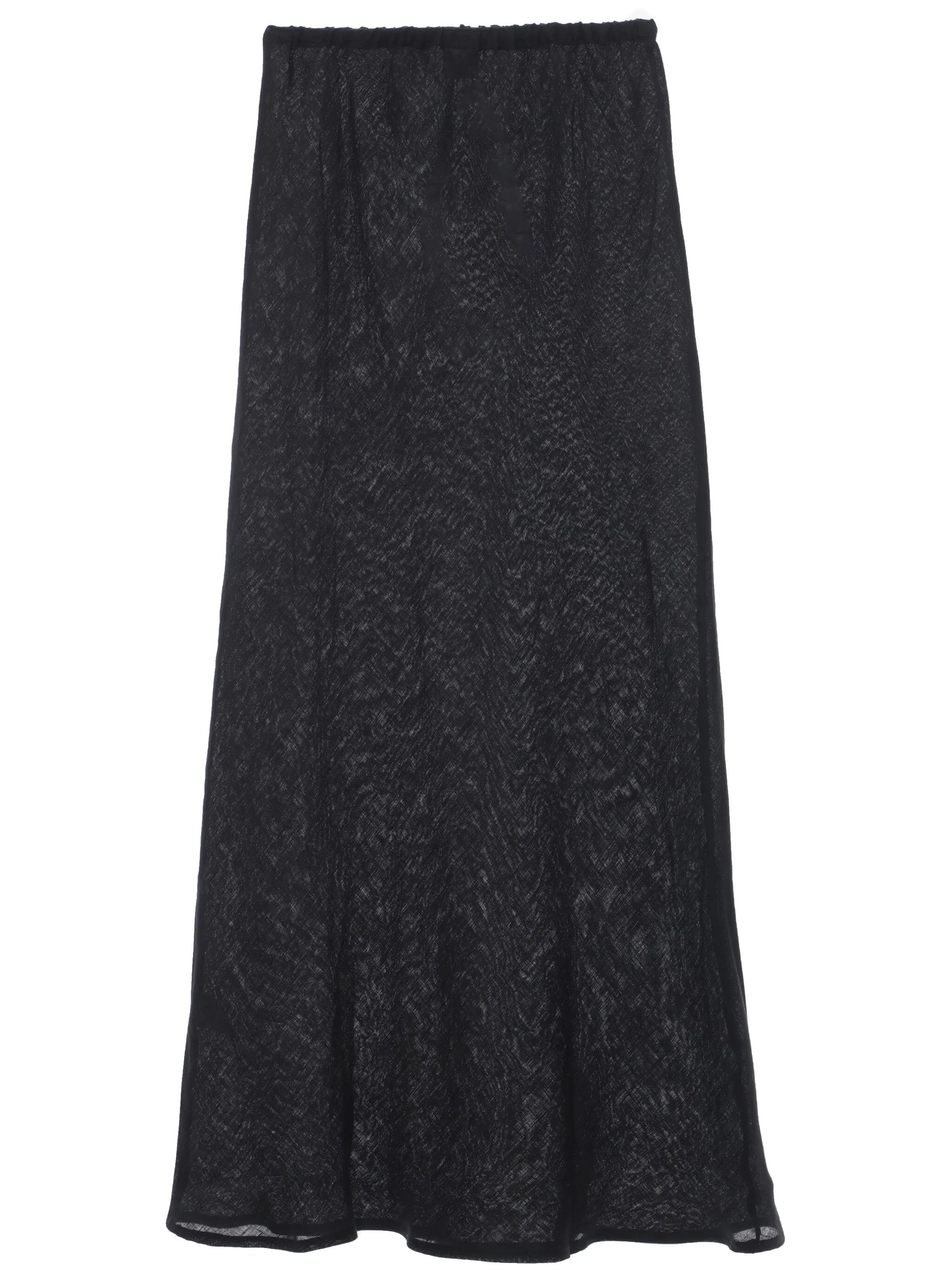 Baserange Semi-sheer Linen Maxi Skirt | Baserange Woman collection ...