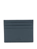 Fendi Logo-plaque Pebbled-leather Cardholder | Fendi Man collection ...