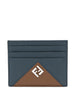 Fendi Logo-plaque Pebbled-leather Cardholder | Fendi Man collection ...