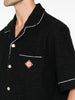 Casablanca Contrast-trim Logo-patch Shirt | Casablanca Man collection ...