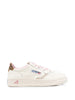 Autry Medalist Low Leopard-print Panelled Sneakers | Autry Woman ...