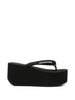 Alexander Wang Logo-print Platform Sandals | Alexander Wang Woman ...